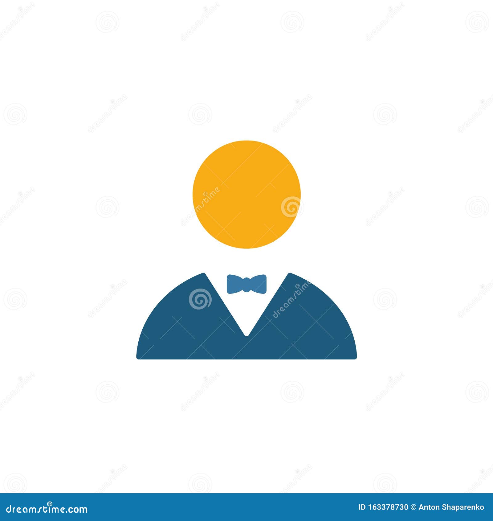 Bartender Icon. Flat Creative Element from Bar and Restaurant Icons ...