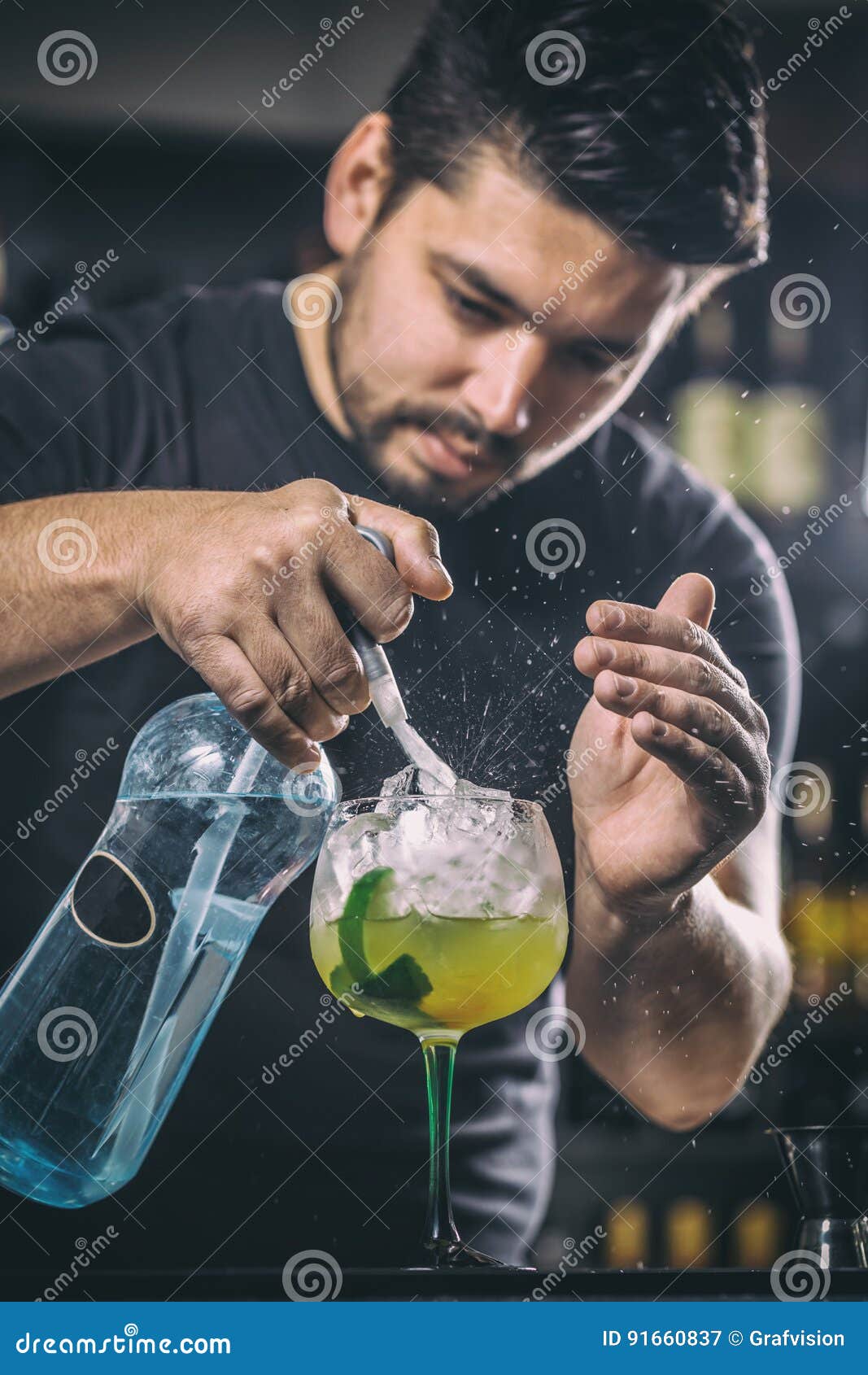 Pouring Soda Into A Glass Royalty-Free Stock Photography ...