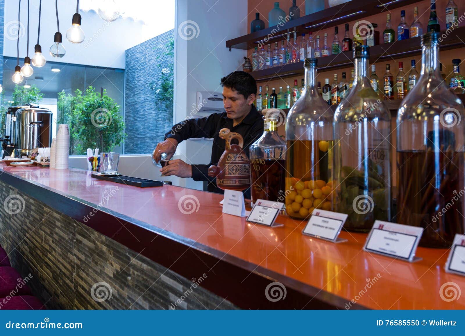 Bartender Preparing a Cocktail Editorial Image - Image of amen, alcohol ...