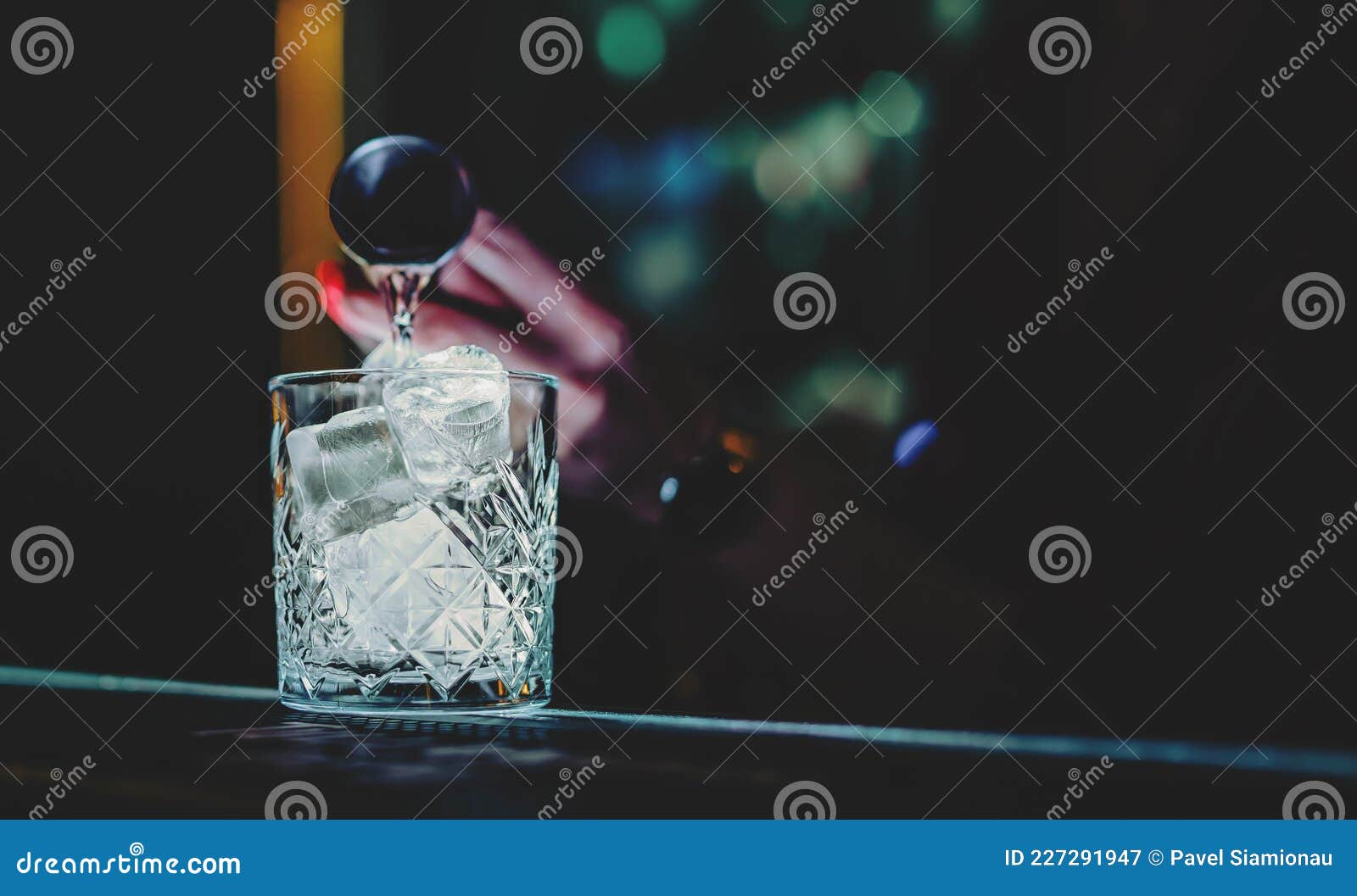 Bartender Hand Making Cocktail at the Bar Stock Image - Image of ...