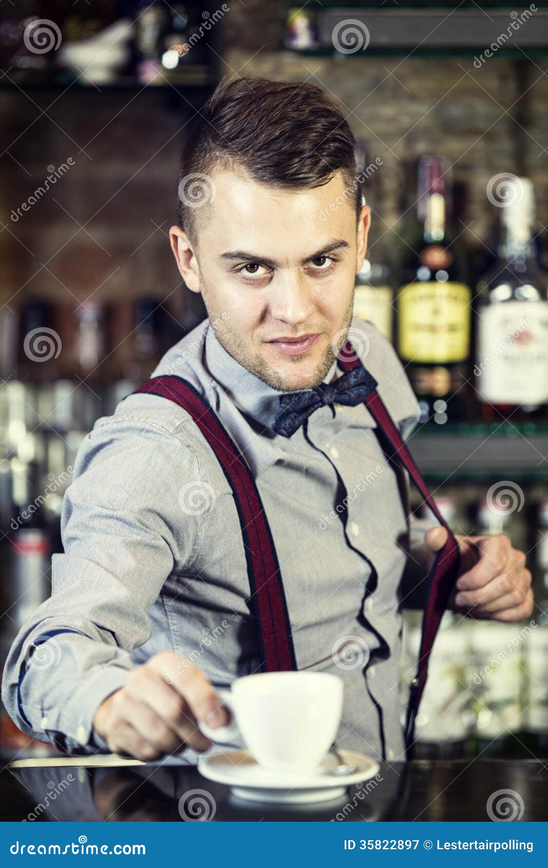 Bartender stock image. Image of business, nightlife, cocktail - 35822897