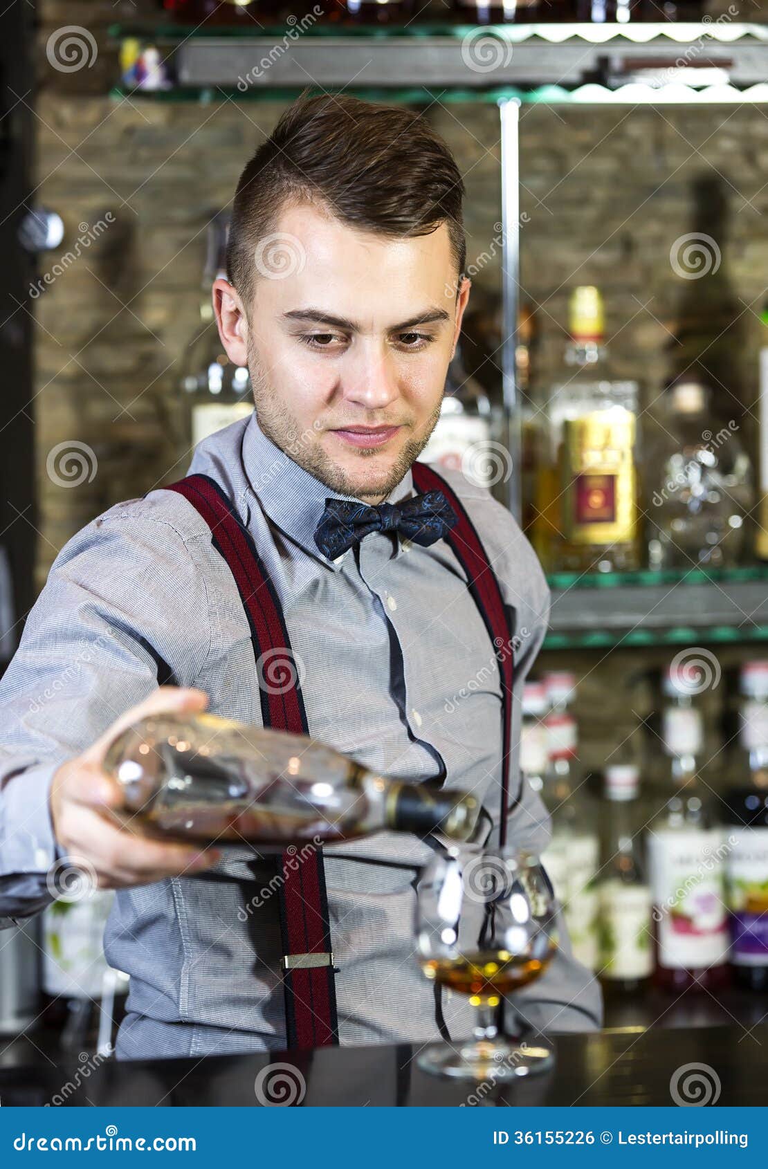 Bartender stock photo. Image of business, bartender, barkeeper - 36155226