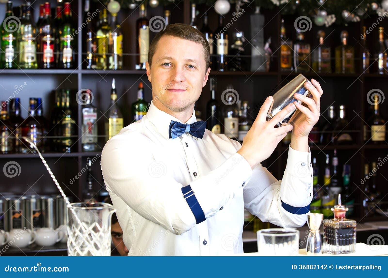 Bartender stock photo. Image of nightlife, male, alcoholic - 36882142