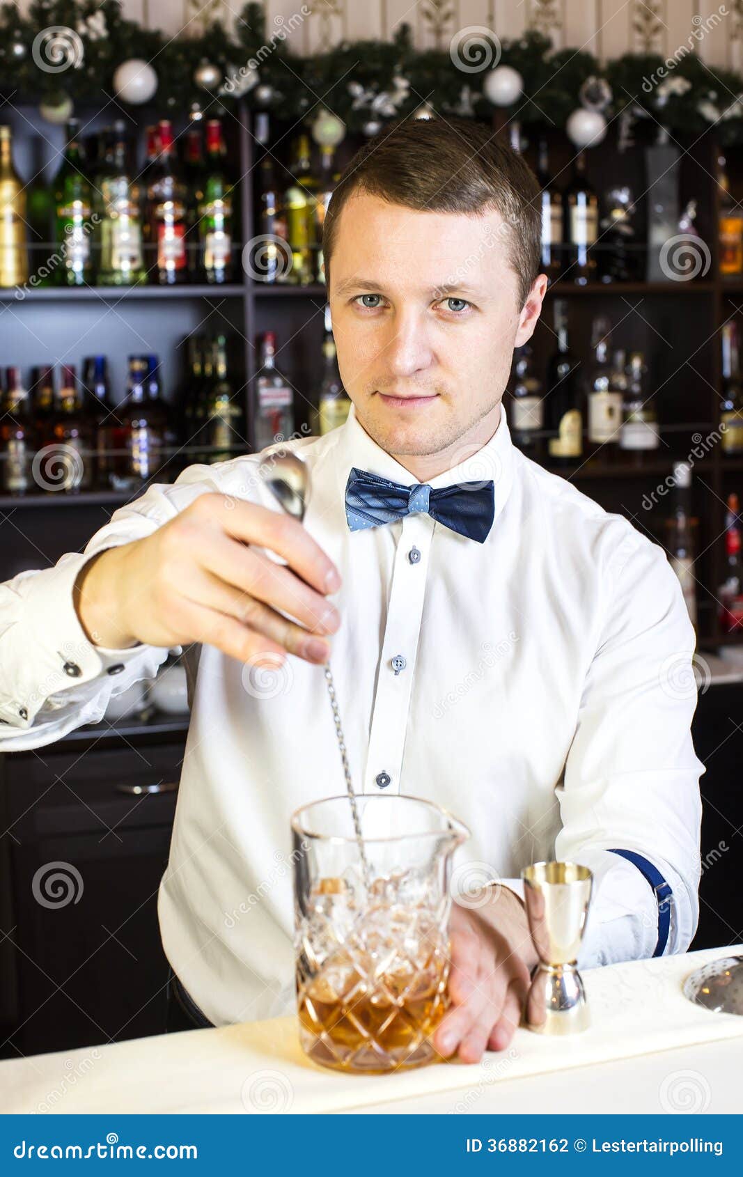 Bartender stock photo. Image of party, business, adult - 36882162