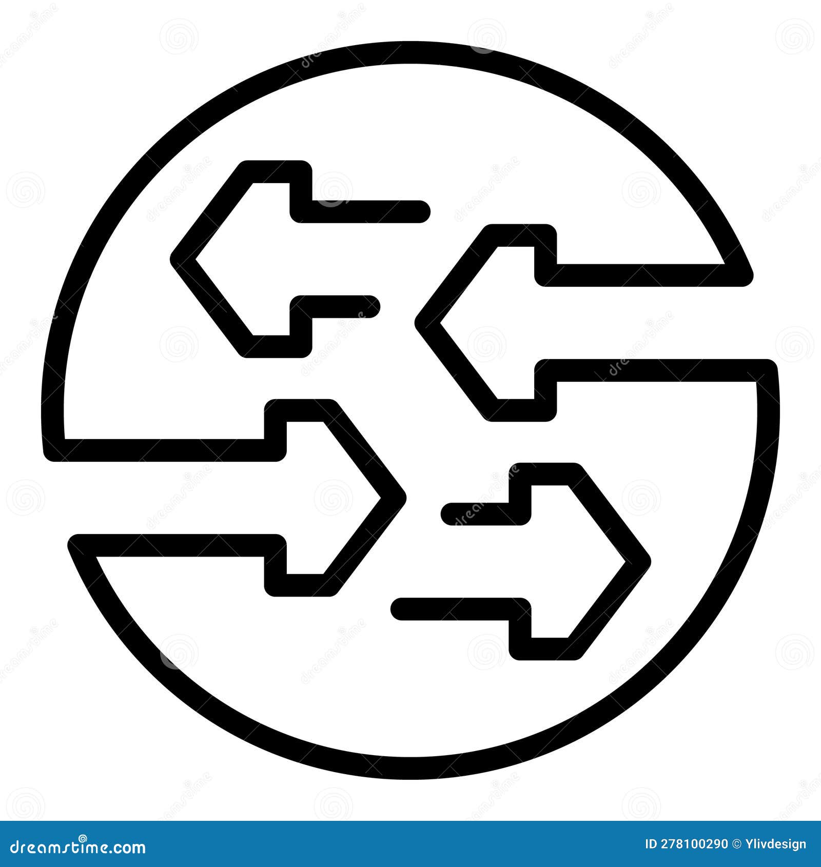 Barter System Icon Outline Vector. Coin Payment Stock Vector ...