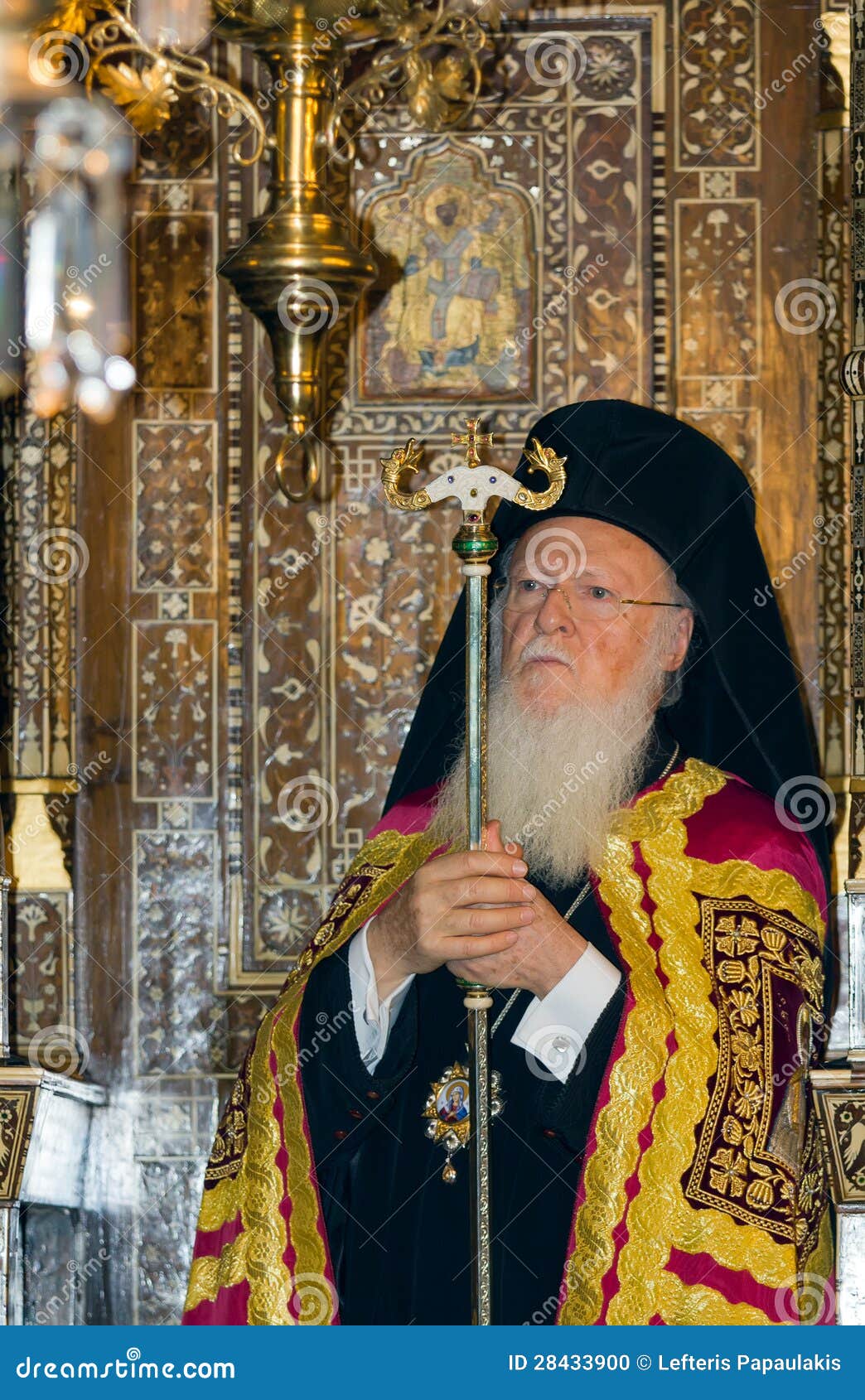 Bartholomew I, Ecumenical Patriarch of Constantinople Editorial Image ...