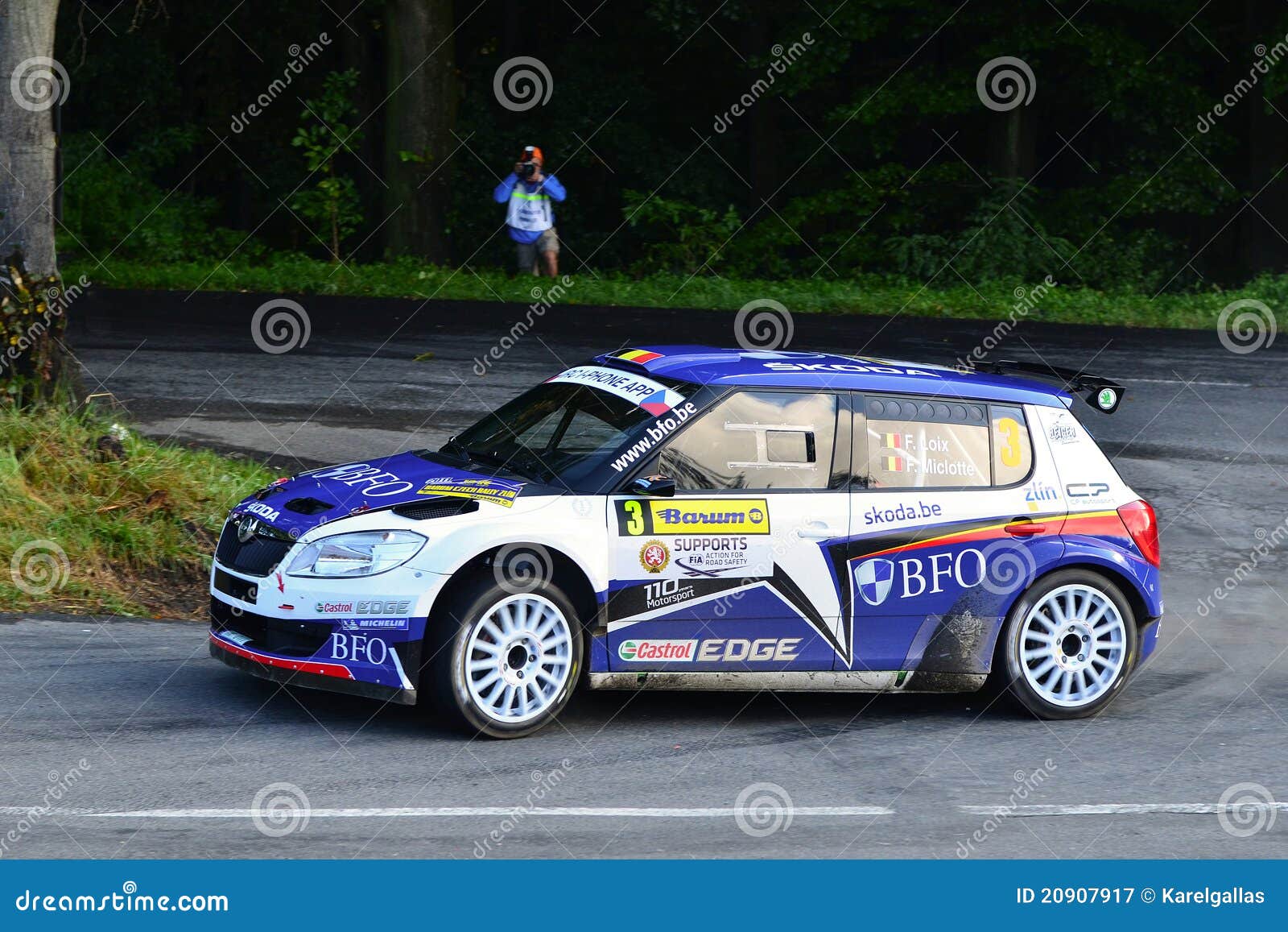 Barum Rally 2011 editorial photography. Image of action - 20907917