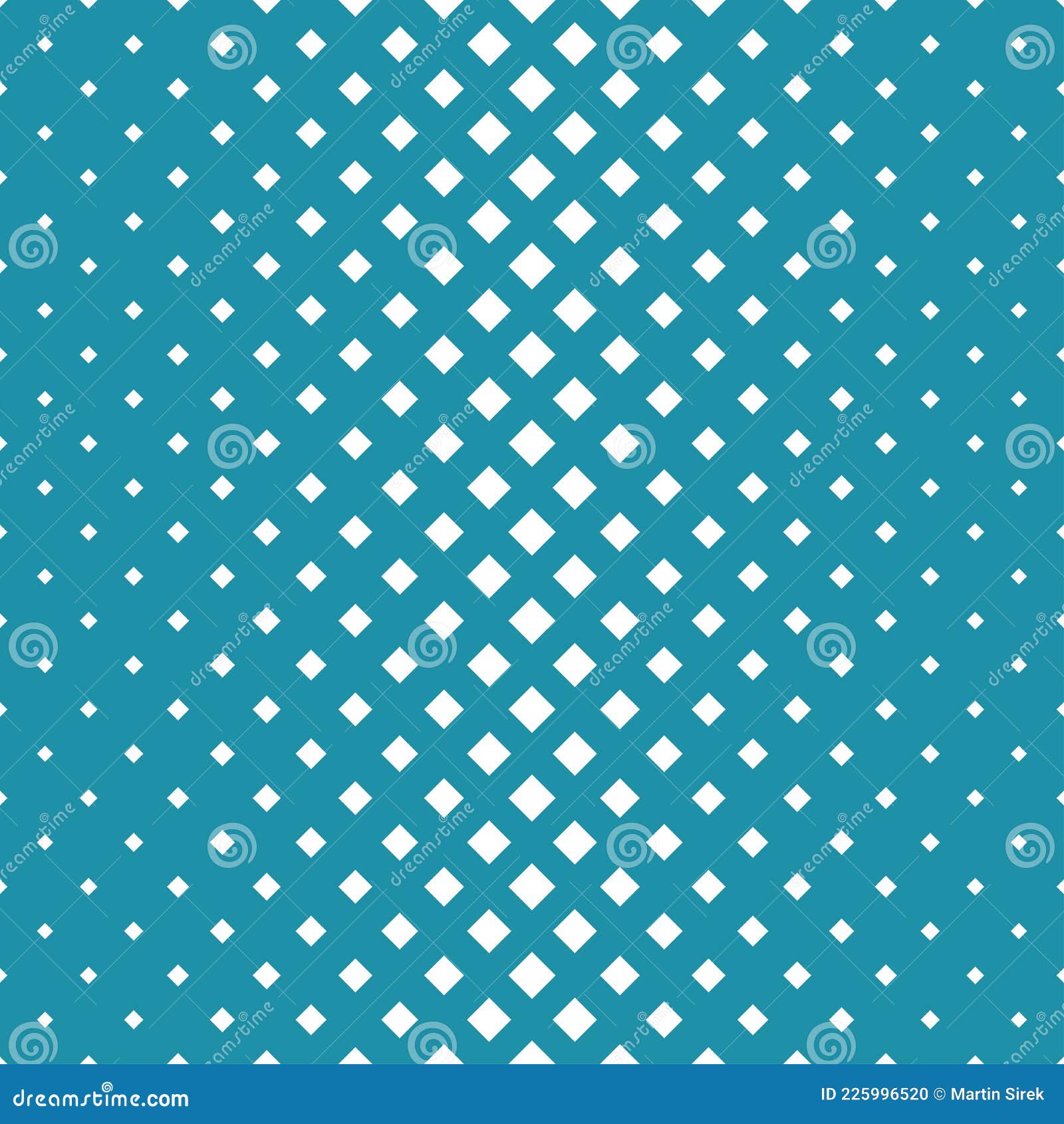 Halftone Blue Diamond Geometric Gradient Pattern Stock Vector ...