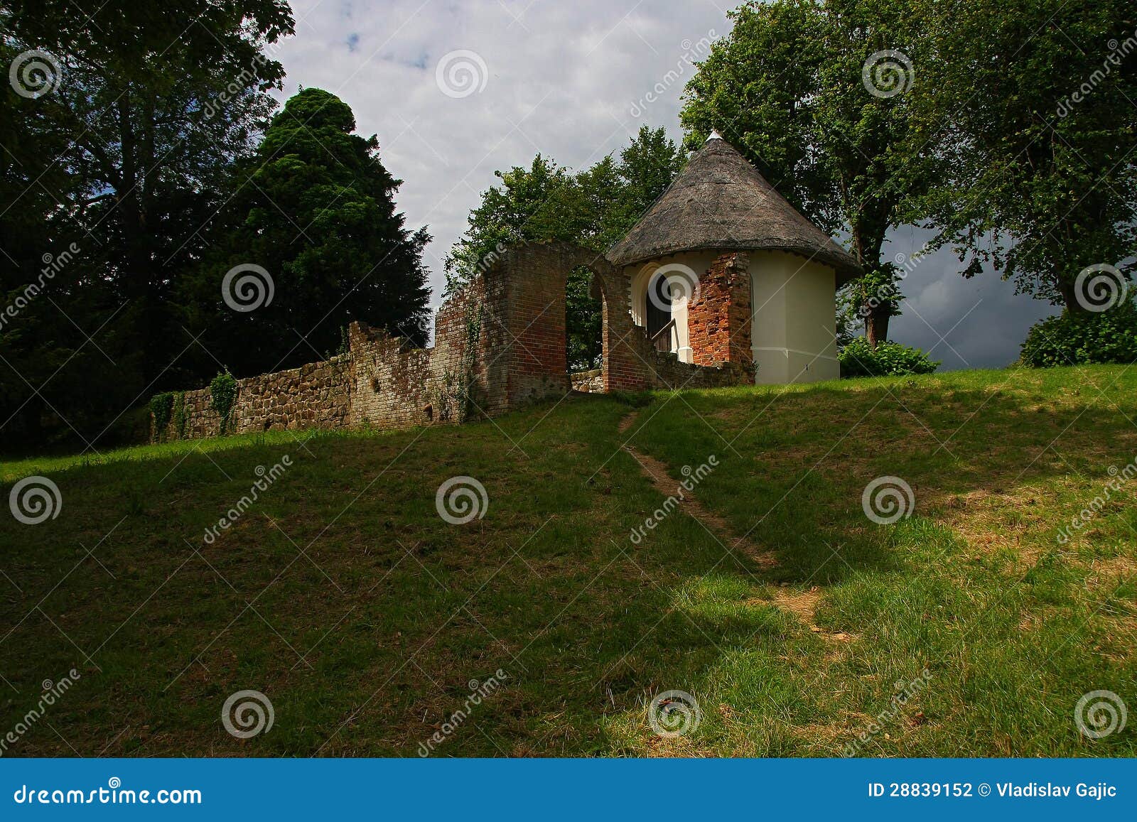 Barwick village stock photo. Image of leafy, architecture - 28839152