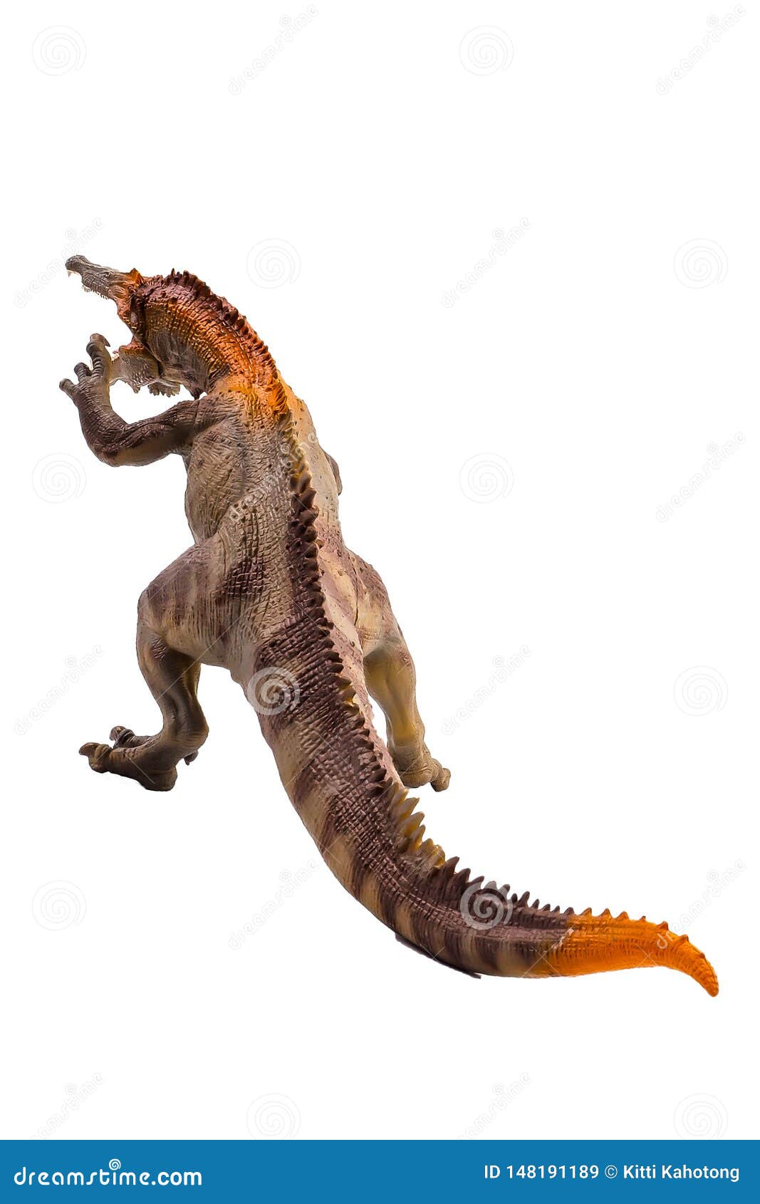 Baryonyx Dinosaur With Fish Royalty-Free Stock Photo | CartoonDealer ...
