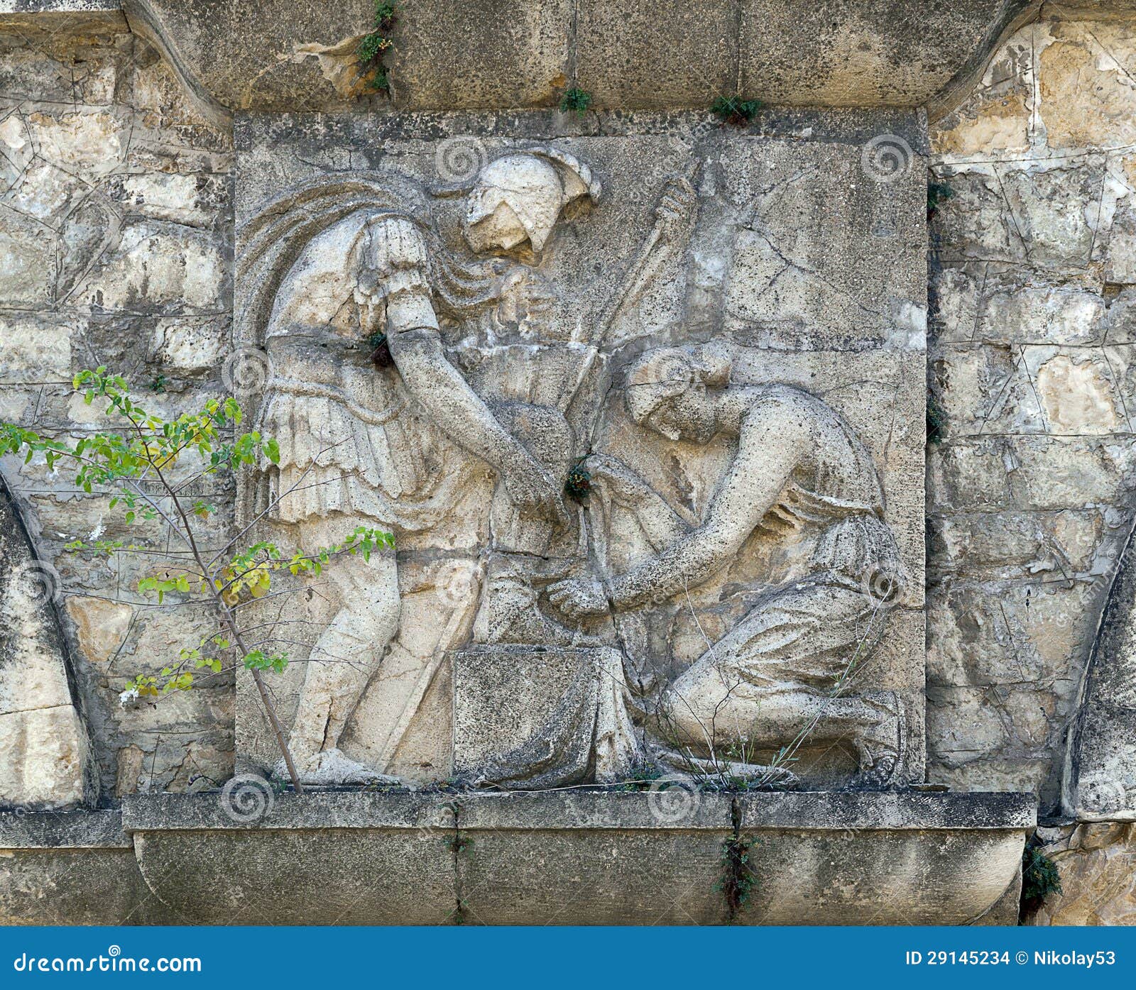 Bas-relief#2 stock photo. Image of angel, essentuki, front - 29145234