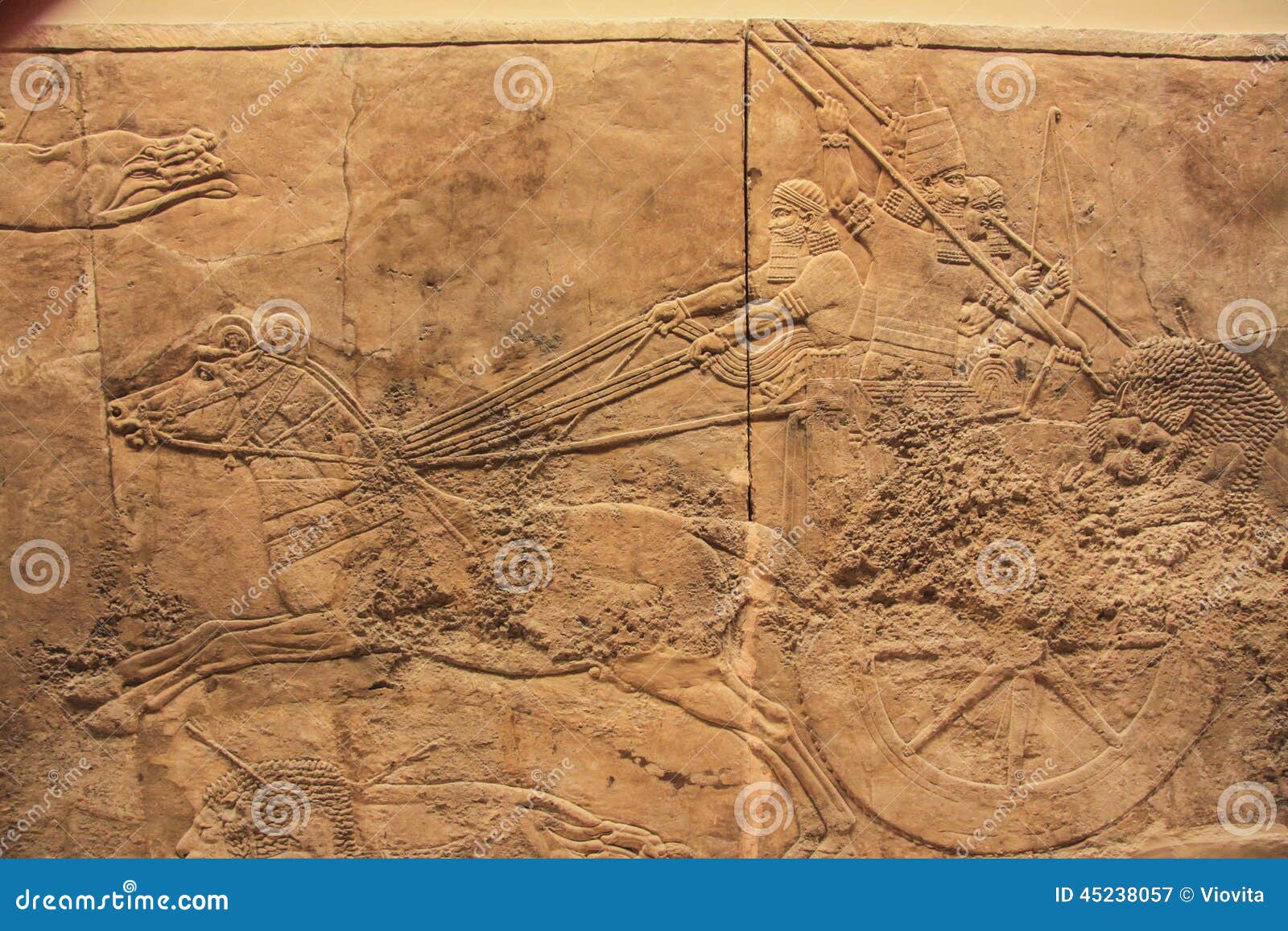 Bas relief stock image. Image of hunted, empire, asian - 45238057