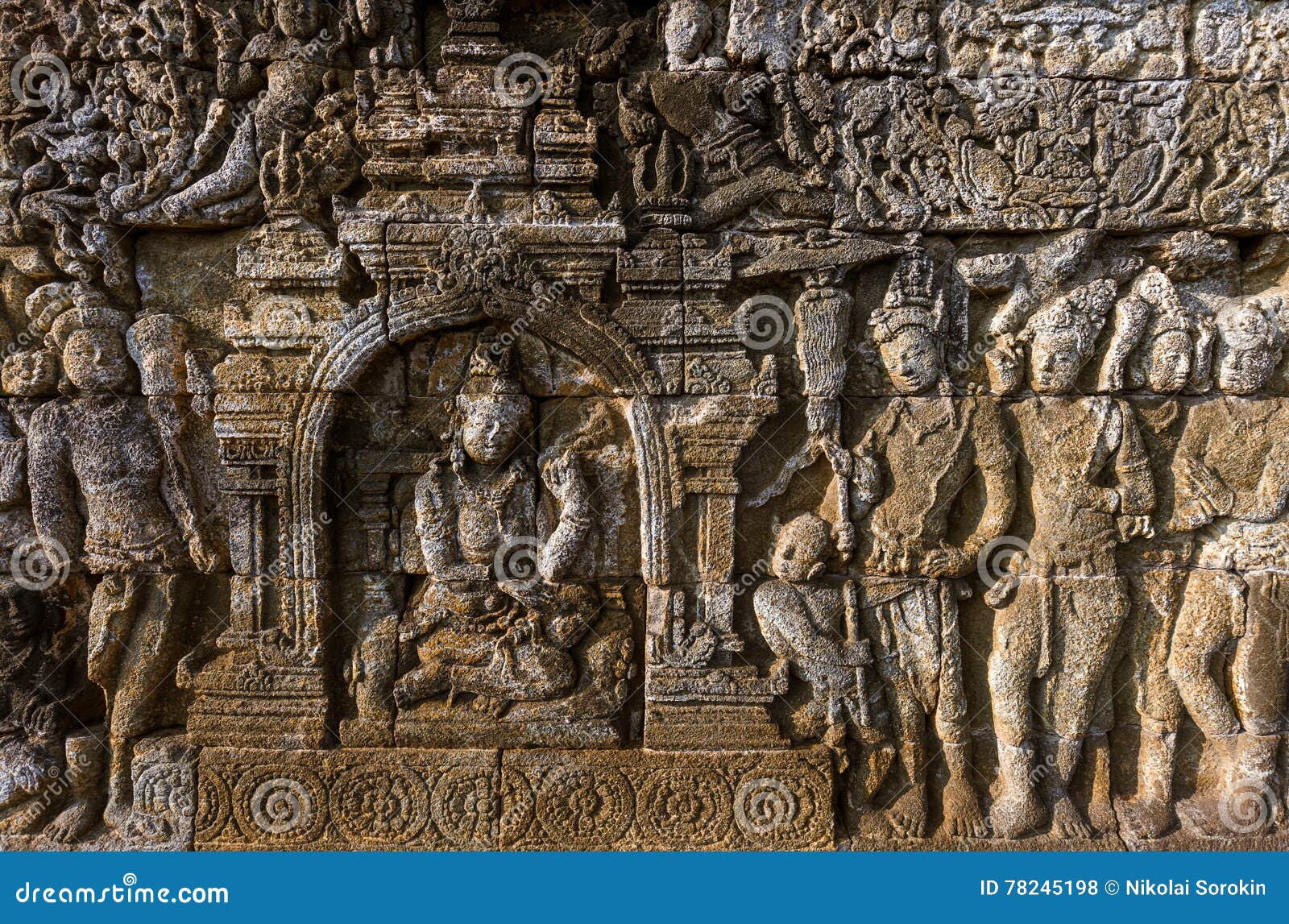 Relief At Borobudur Temple Stock Photography | CartoonDealer.com #152683454