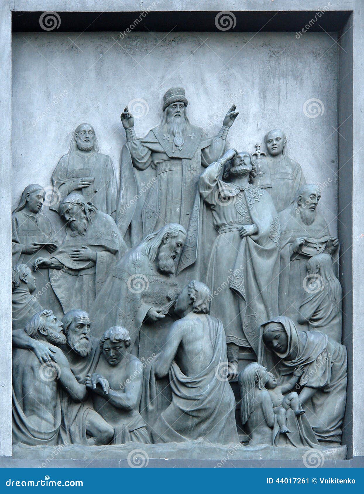 Bas-relief Christianization of Kievan Rus Editorial Photo - Image of ...