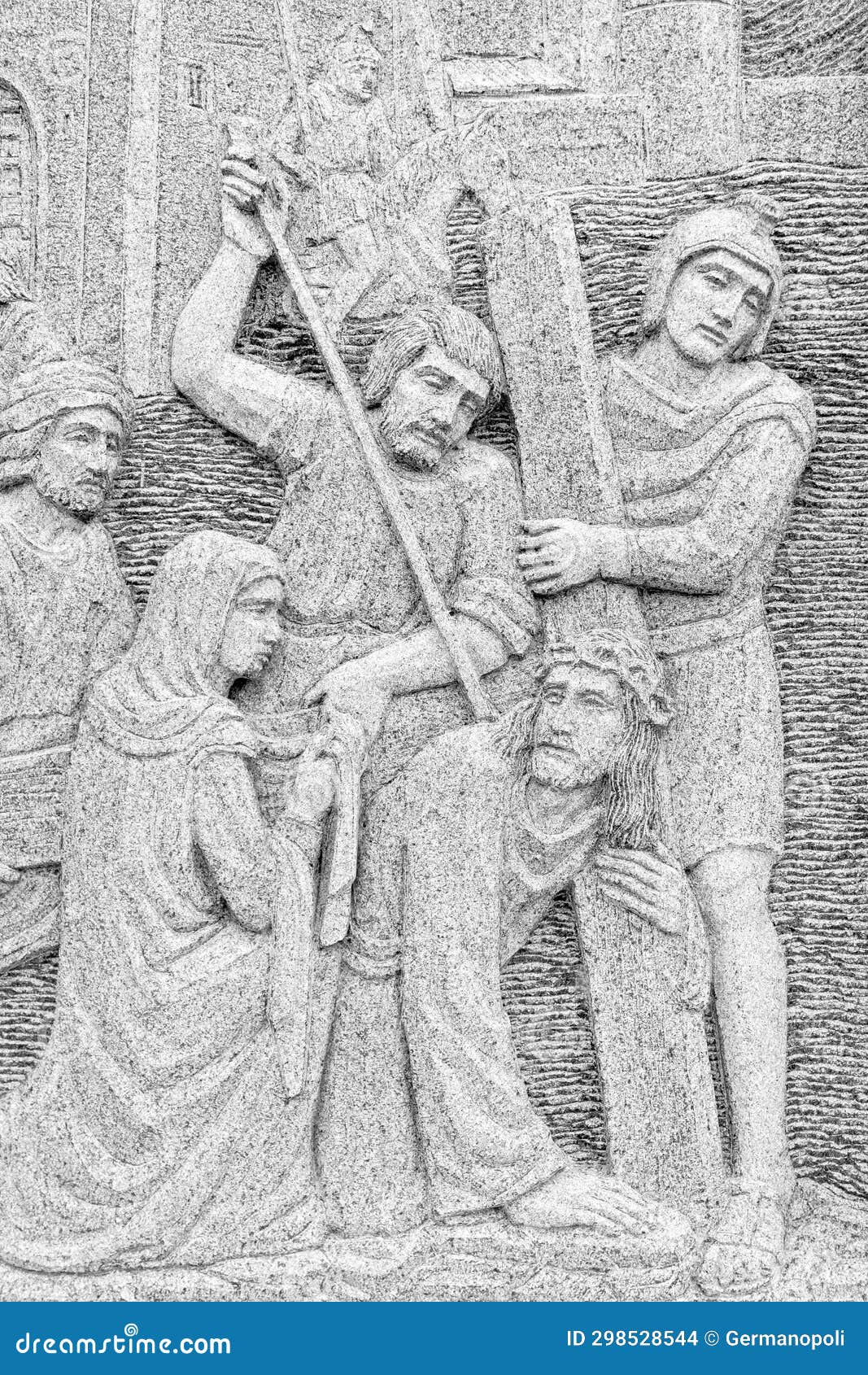 Bas-relief of Jesus stock photo. Image of cathedral - 298528544