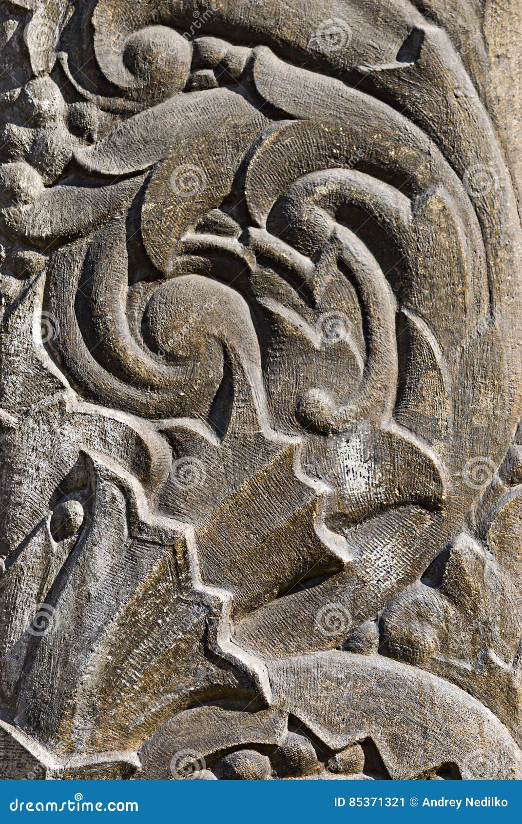 The Bas-relief on the Stone Stock Image - Image of design, decorative ...
