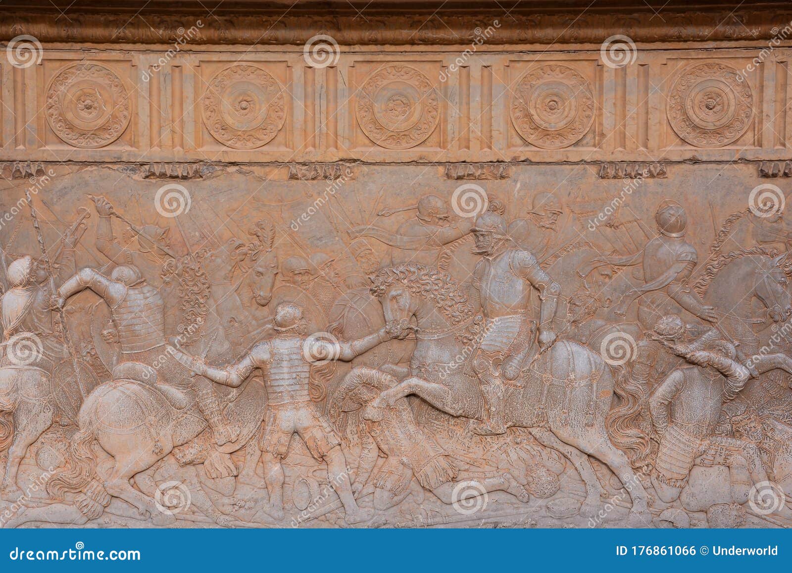 Bas Relief Texture stock photo. Image of spanish, ancient - 176861066
