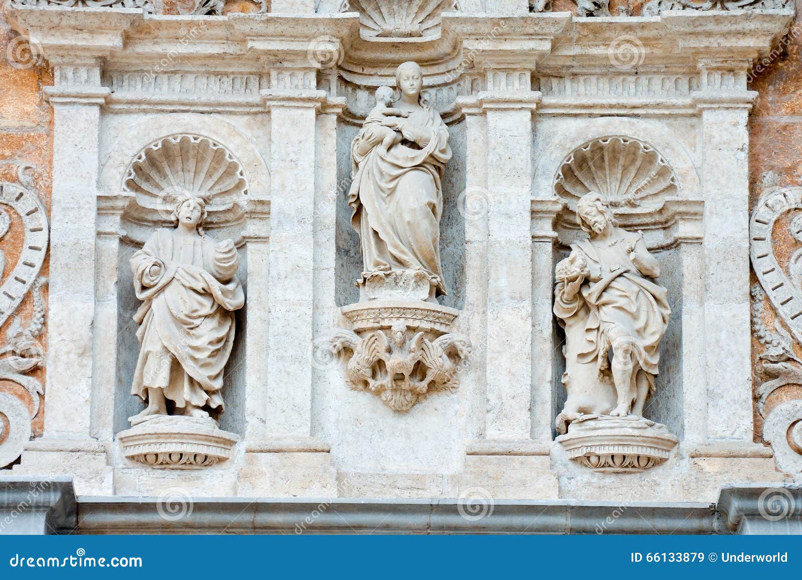 Relief Texture Or Background In Blue Spectrum Stock Photography ...