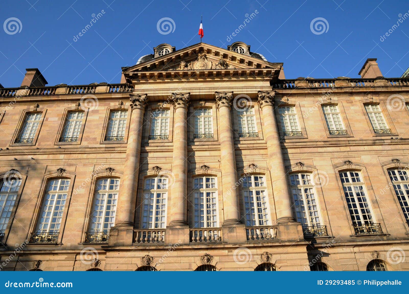 Bas Rhin, Le Palais Rohan in Strasbourg Stock Image - Image of ...
