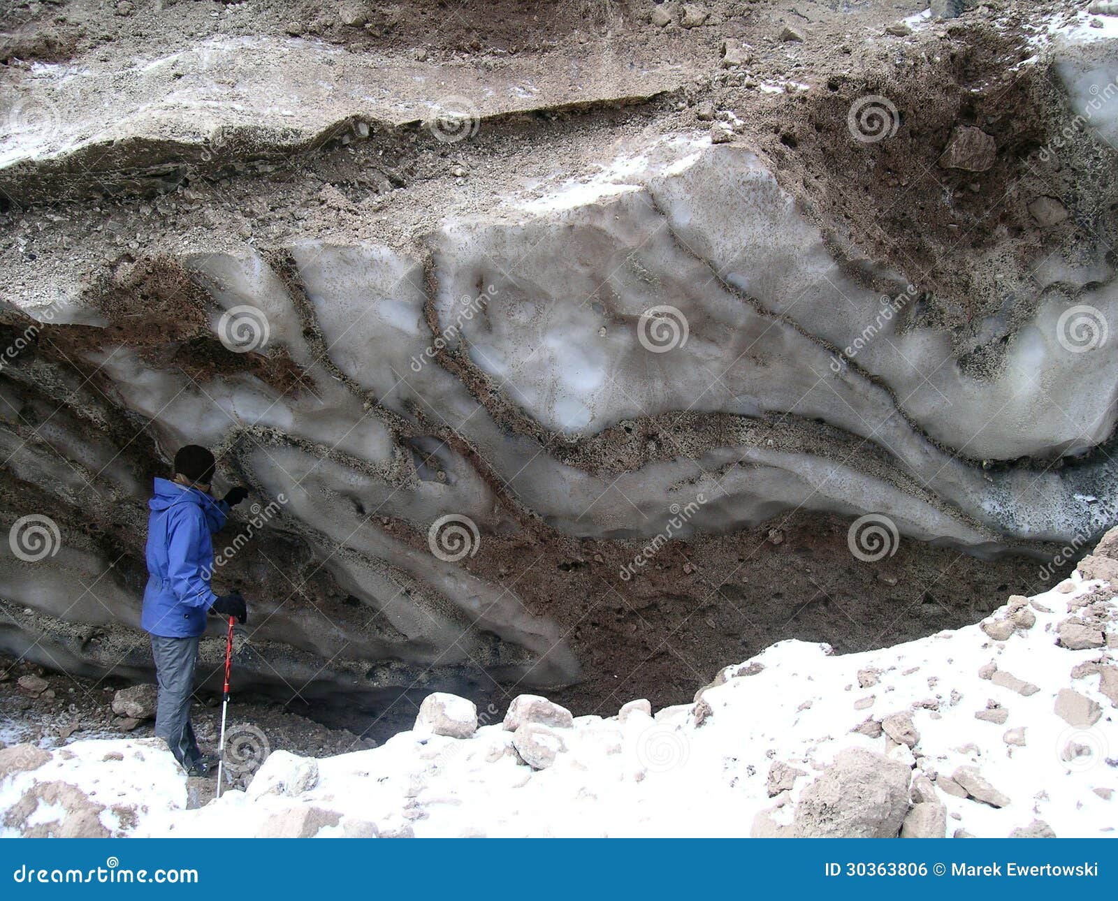 Basal ice stock photo. Image of outdoor, cool, glacier - 30363806