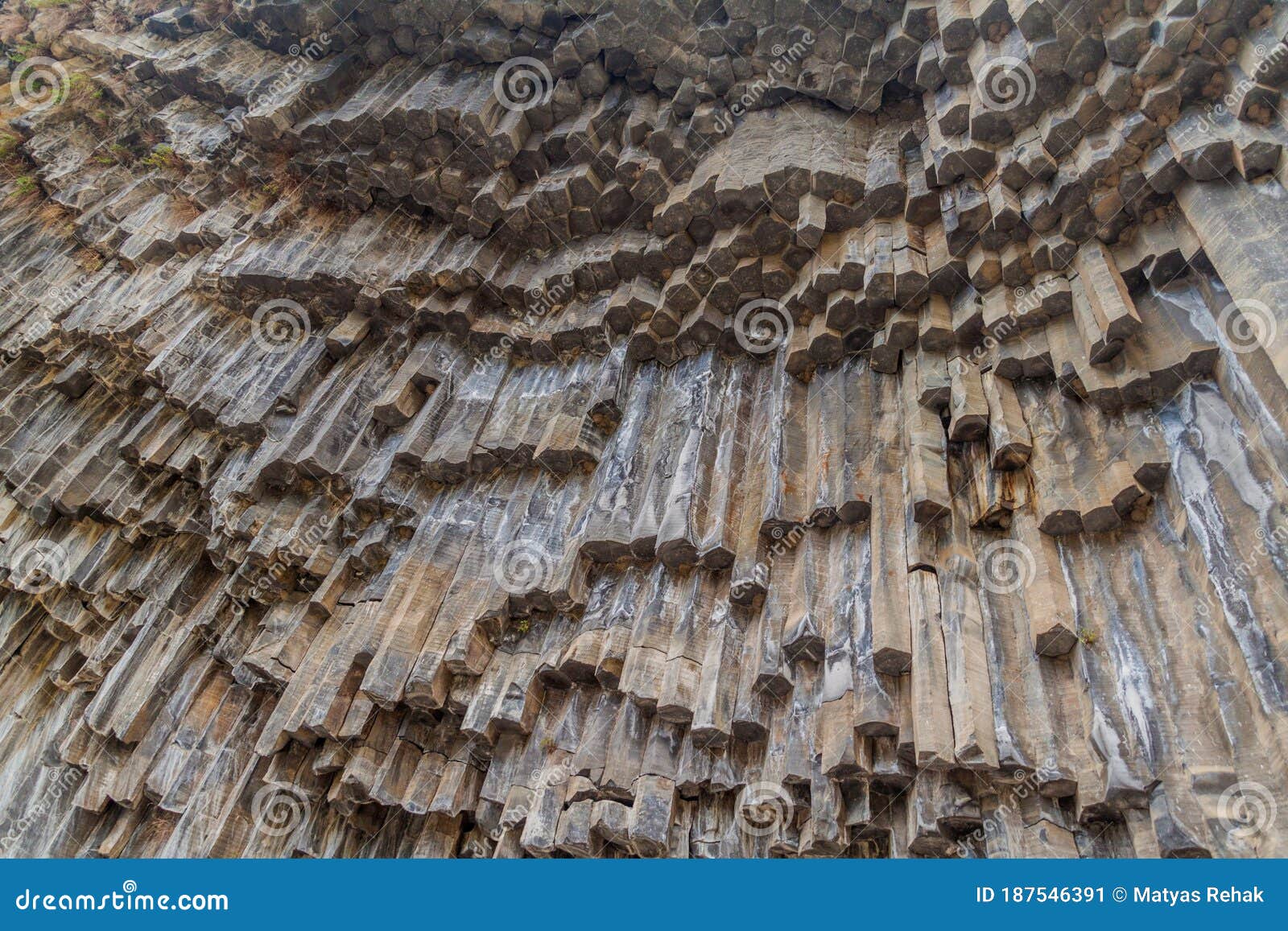 Basalt Column Formation Called Symphony of the Stones Along Garni Gorge ...