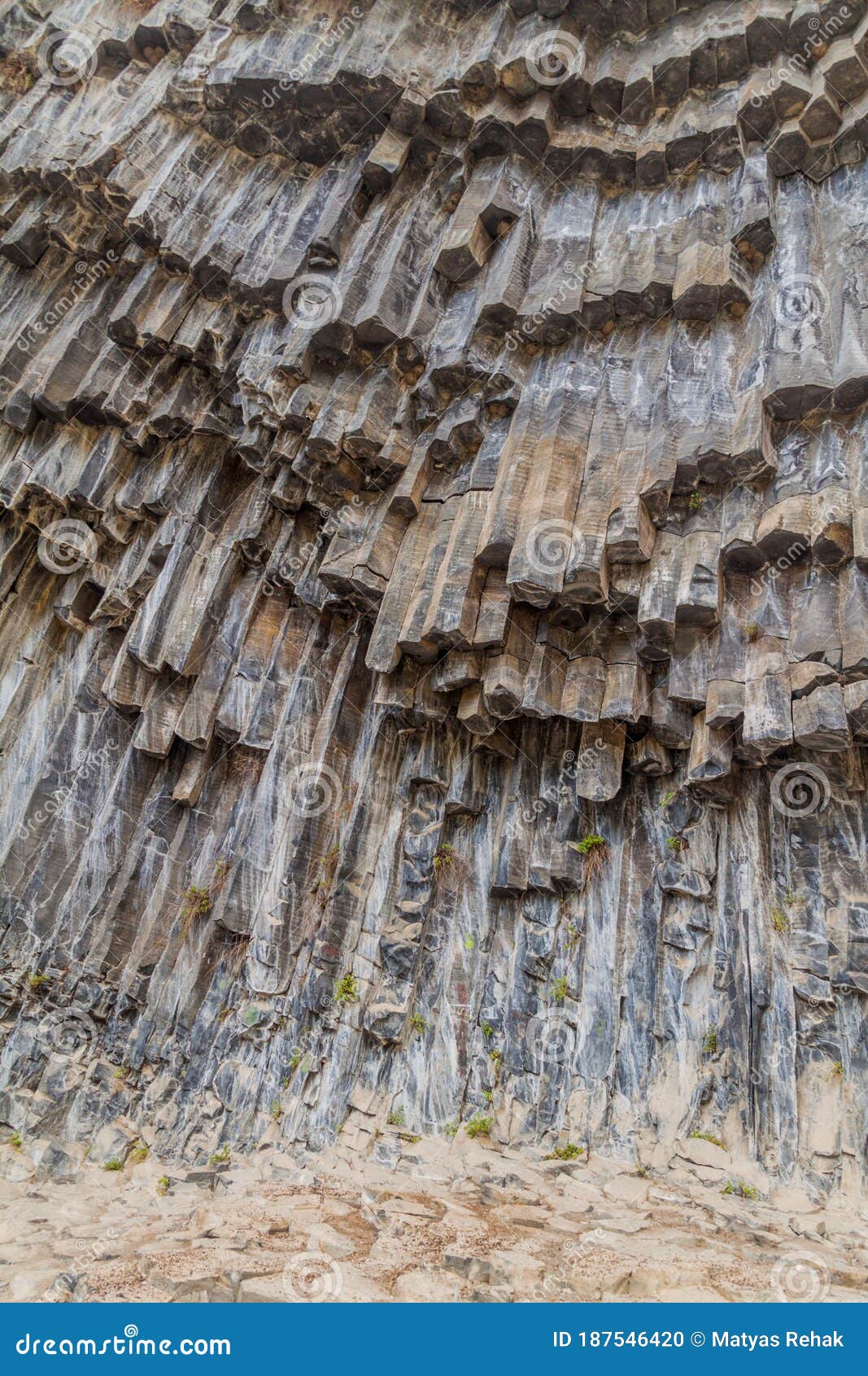Basalt Column Formation Called Symphony of the Stones Along Garni Gorge ...