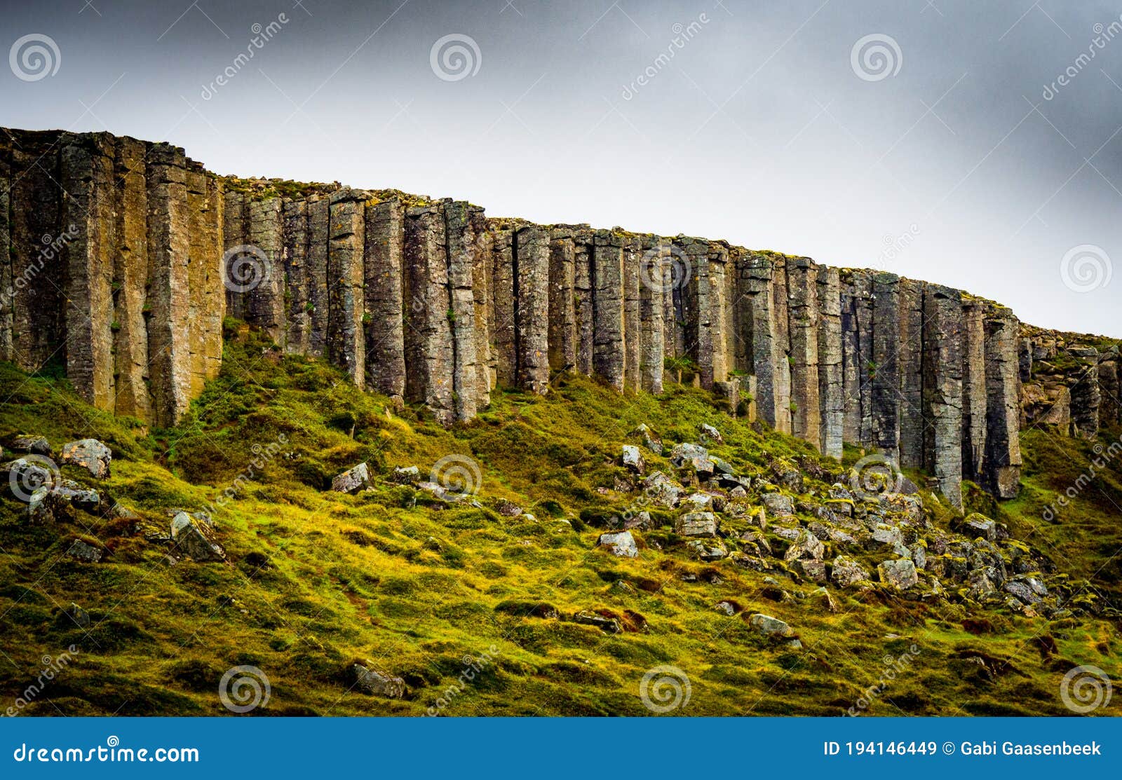 Basalt Column Reynisfjara Beach Iceland Royalty-Free Stock Photo ...