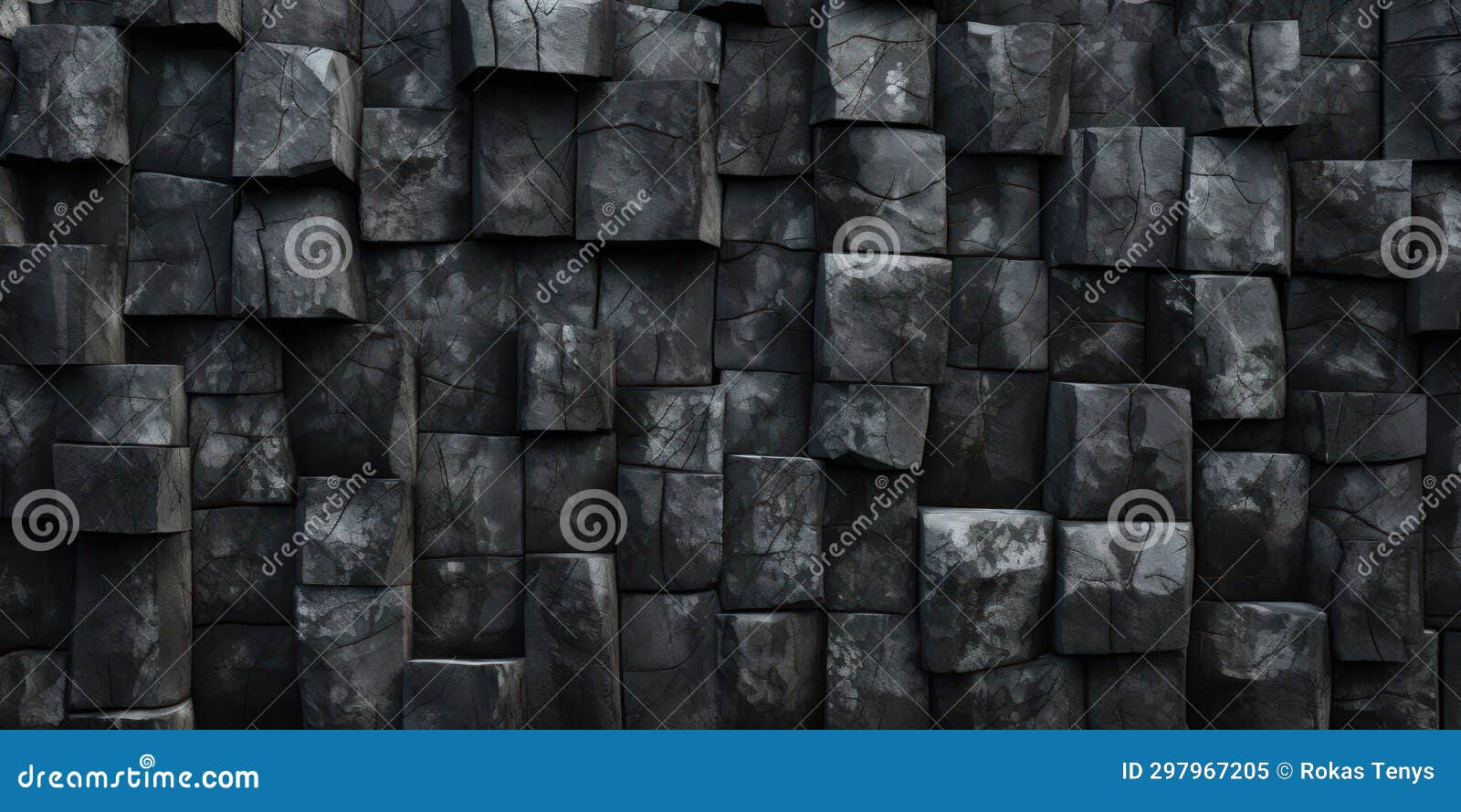 Basalt Columnar Joints Texture Background Royalty-Free Stock ...