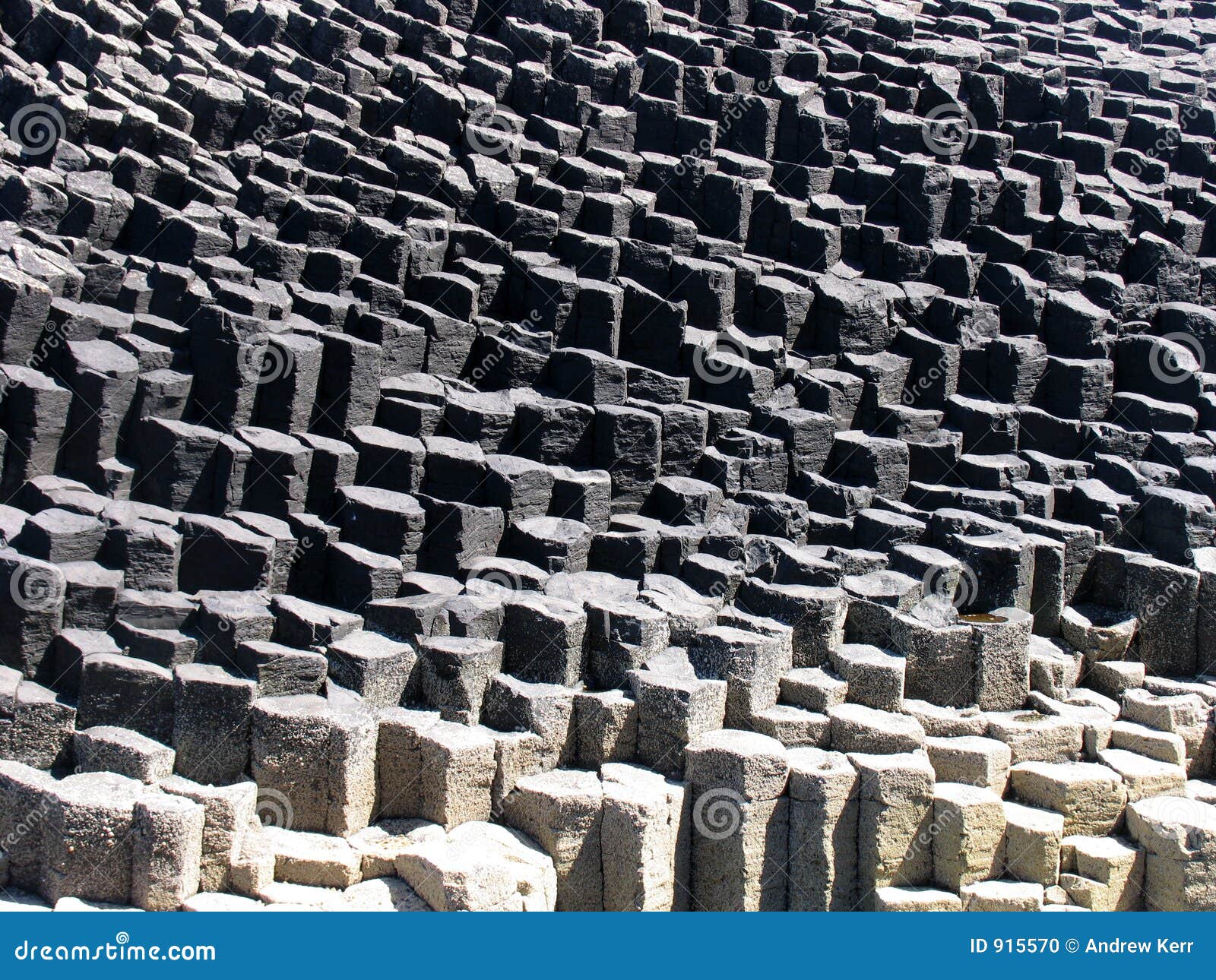 Basalt columns stock photo. Image of plagioclase, symmetrical - 915570