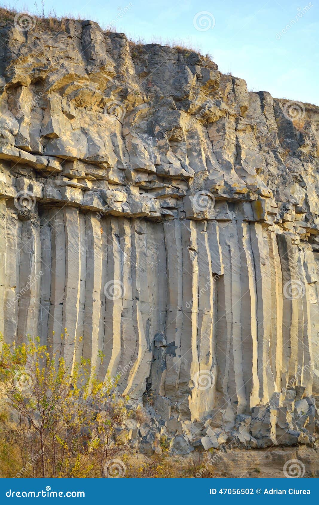 Basalt columns stock photo. Image of stone, rock, beautiful - 47056502