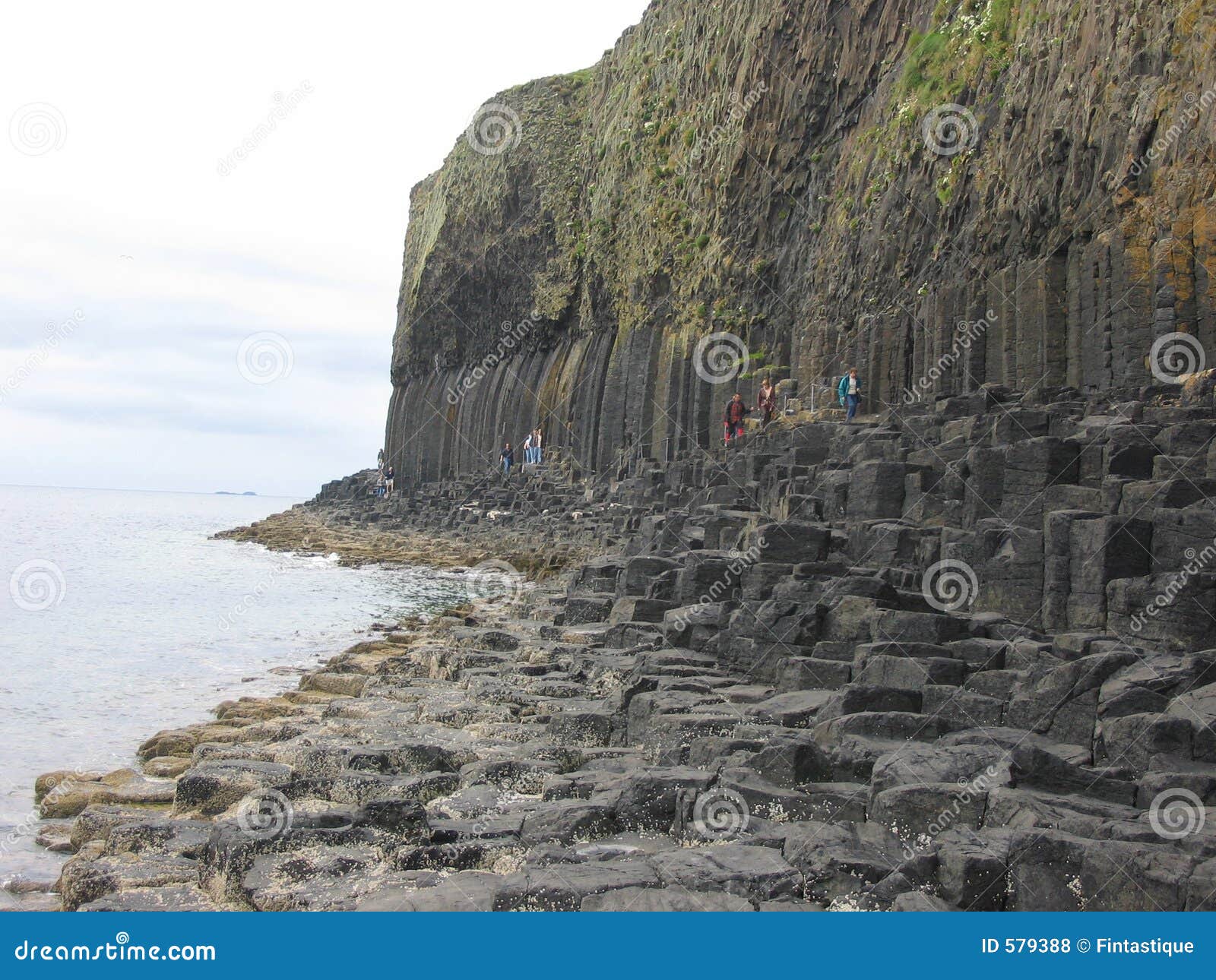 Basalt Columns Curvy Stock Image | CartoonDealer.com #39948625