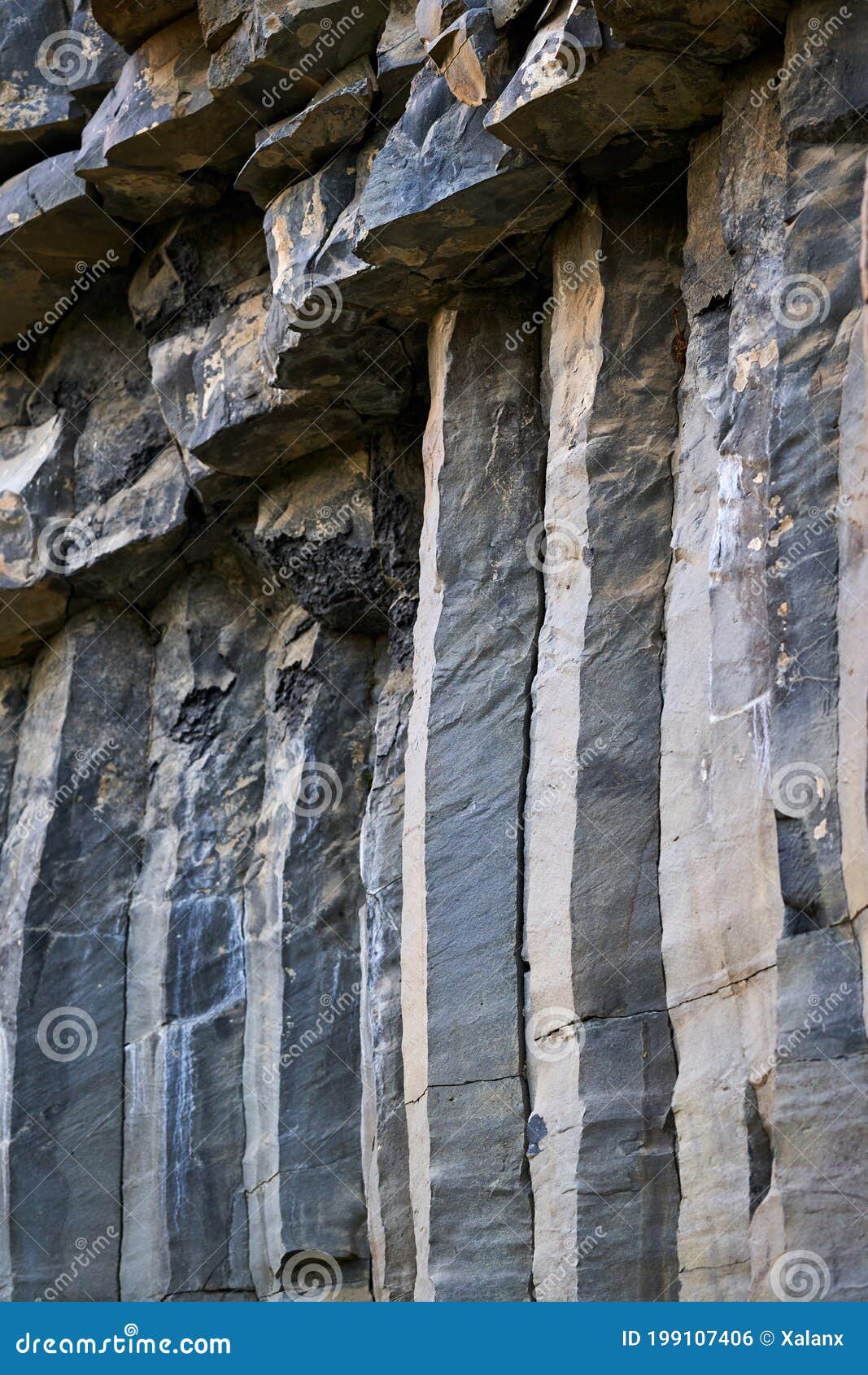 Basalt Columns, Natural Formations Stock Photo - Image of vista ...