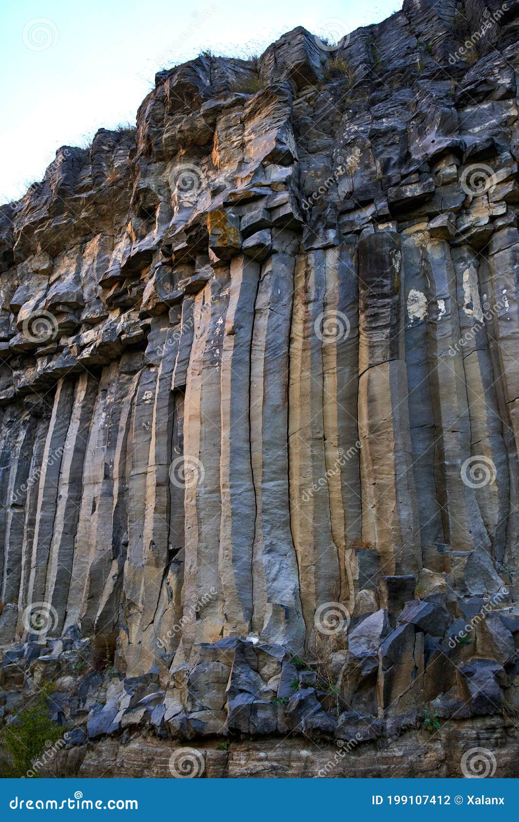 Basalt Columns, Natural Formations Stock Photo - Image of phenomenon ...