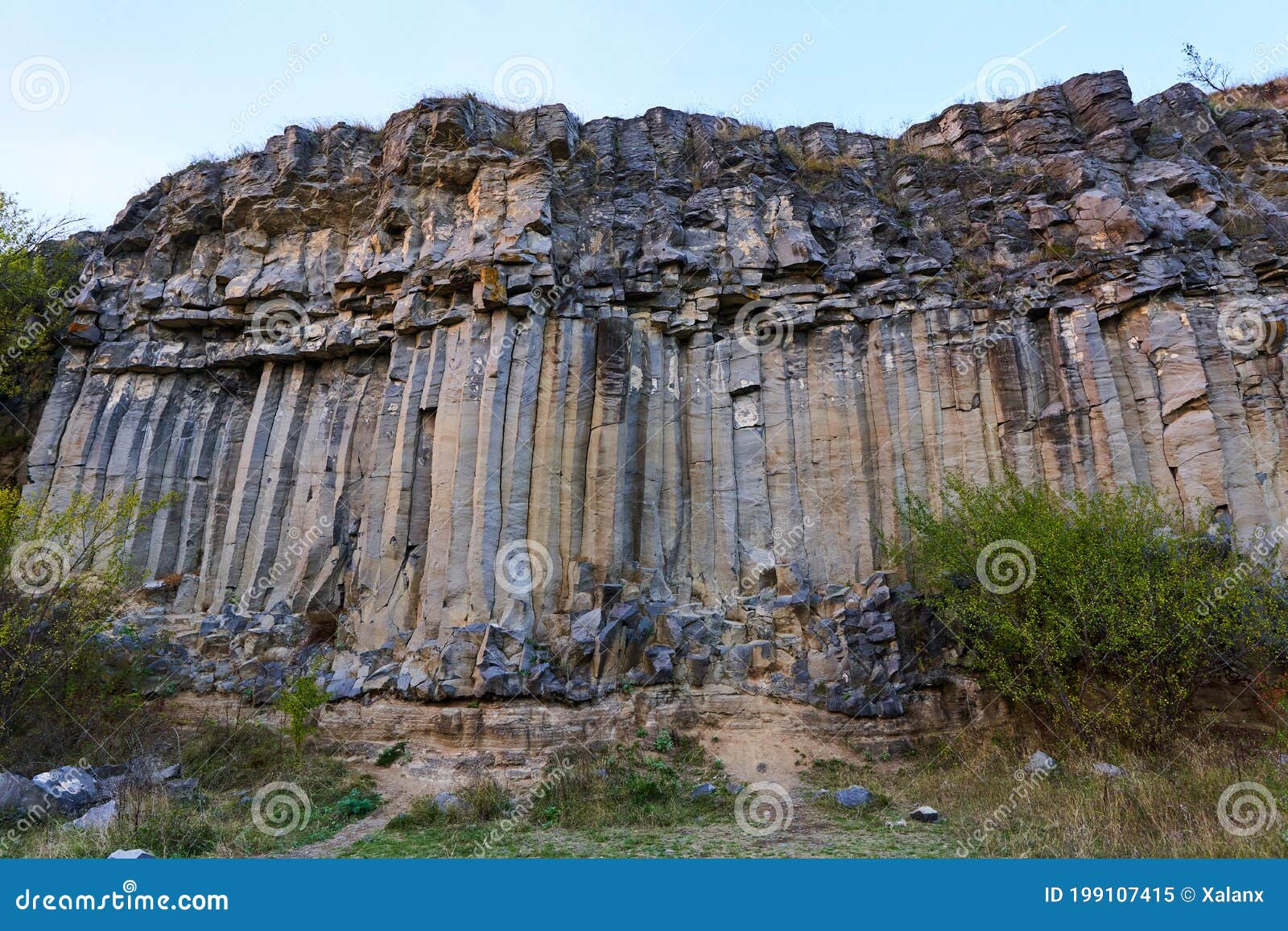 Basalt Columns, Natural Formations Stock Image - Image of view ...