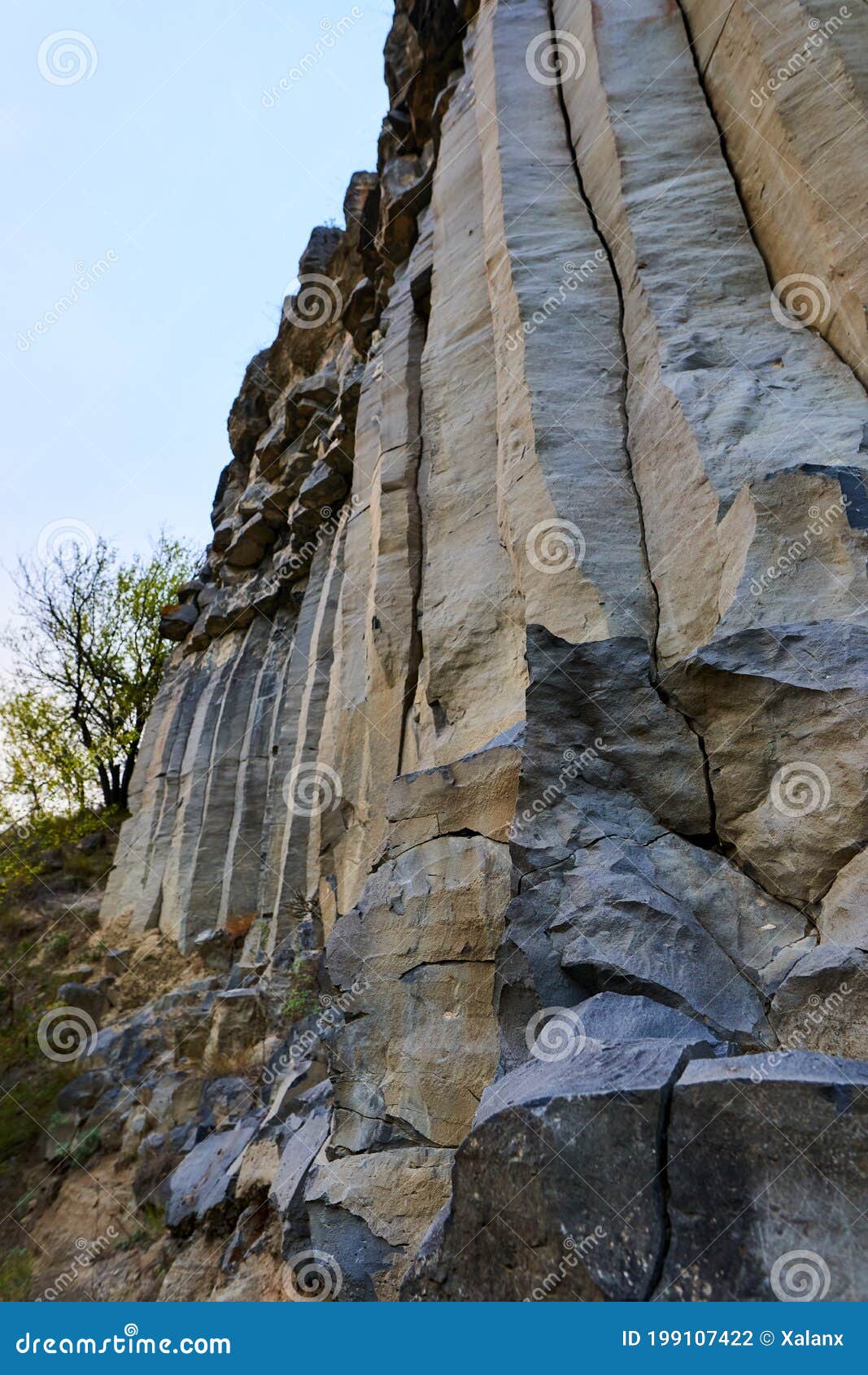 Basalt Columns, Natural Formations Stock Photo - Image of massif ...