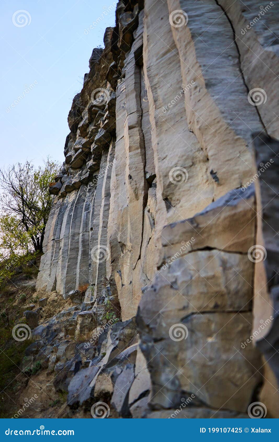 Basalt Columns, Natural Formations Stock Image - Image of view, geology ...