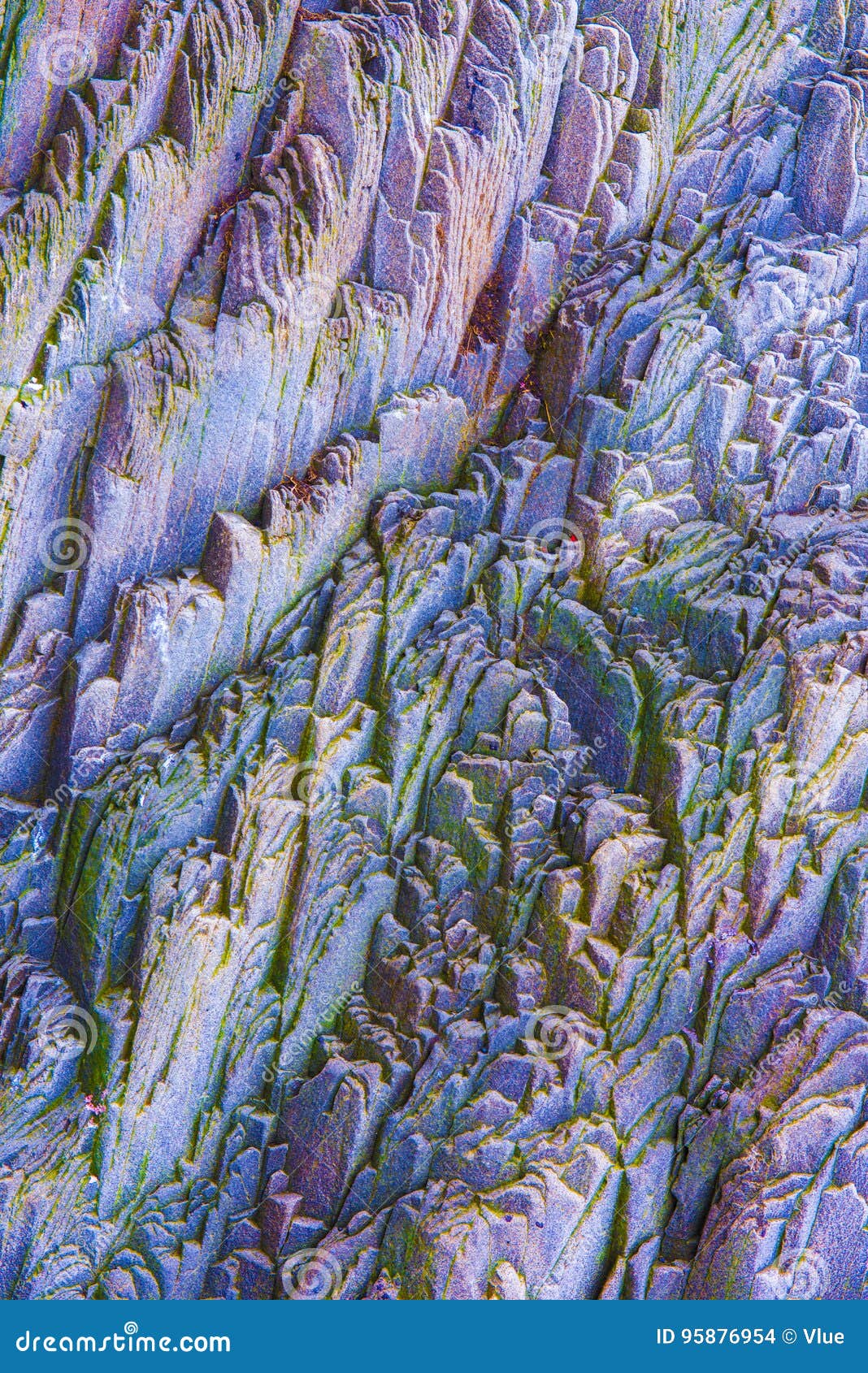 Basalt columns texture stock photo. Image of purple, natural - 95876954