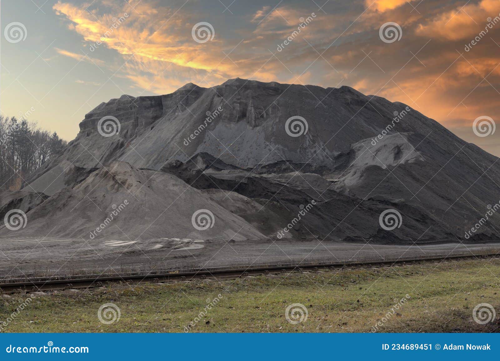 Building Material, Basalt. Used in Industrial Construction. Mine Stock ...