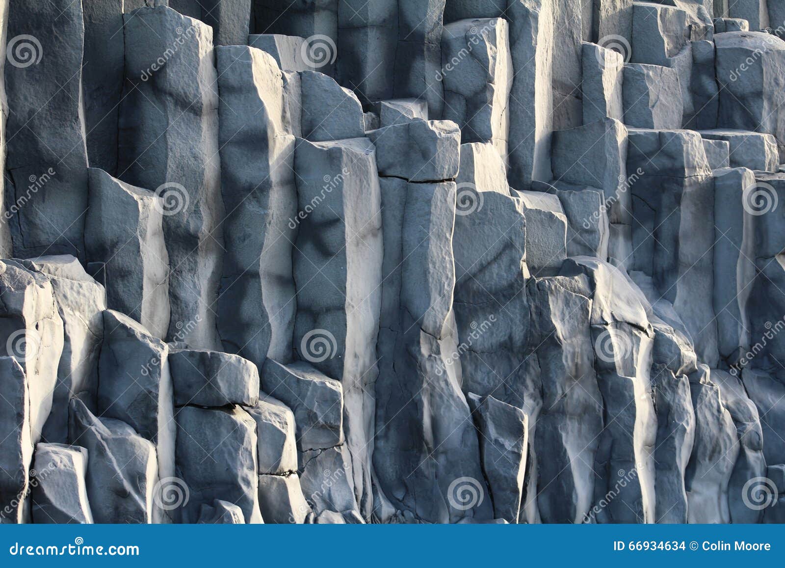 Basalt Rock Columns stock photo. Image of close, background - 66934634