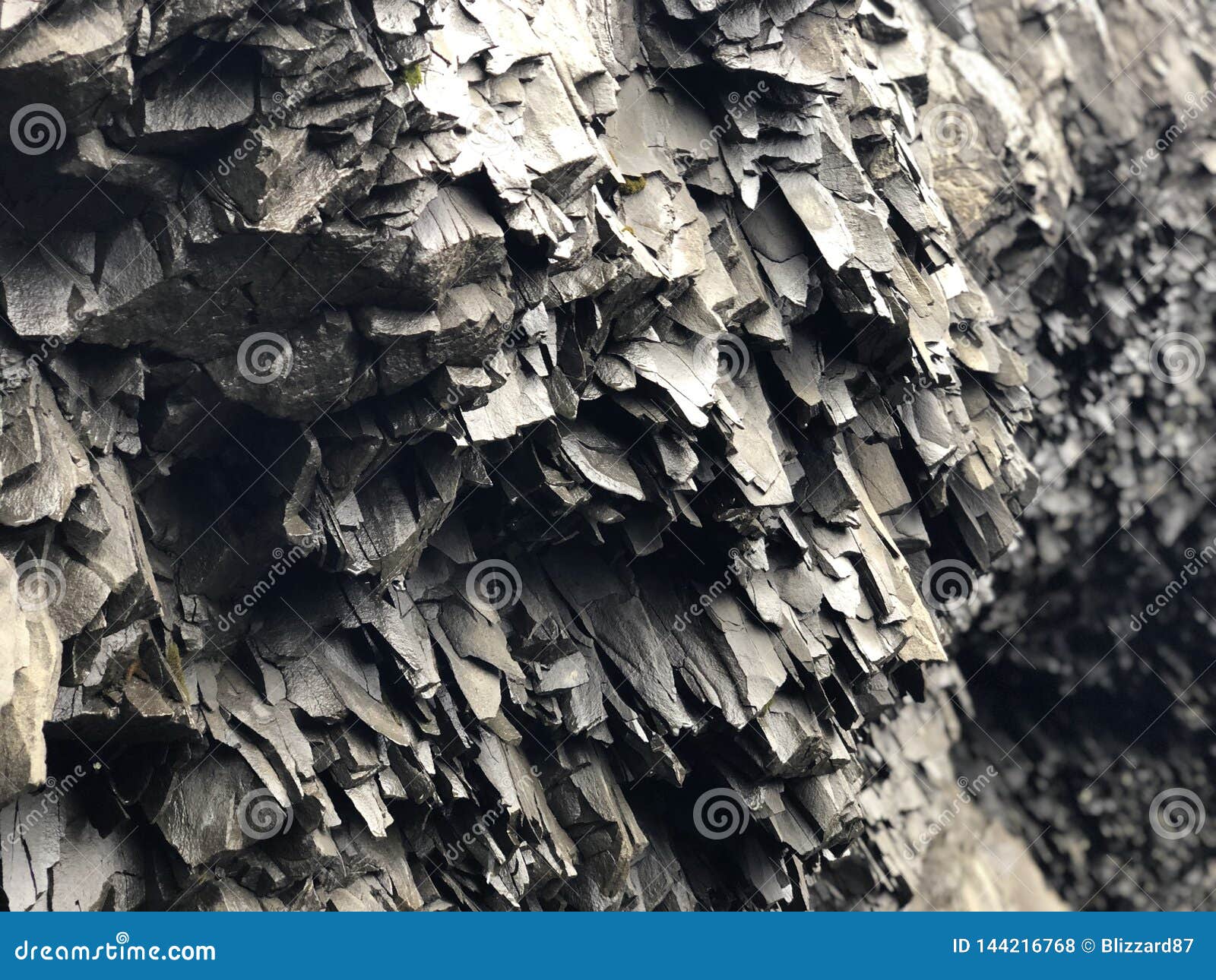 Basalt rock stock photo. Image of rock, iceland, formations - 144216768