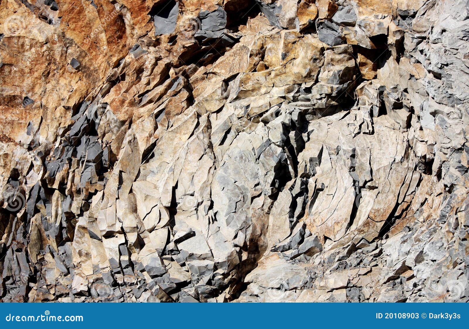 Basalt Rocks Background Texture Stock Image - Image of material ...