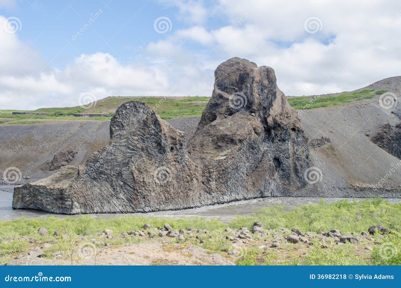 Basalt rocks stock photo. Image of asbyrgi, adeg, hljasup3 - 36982218