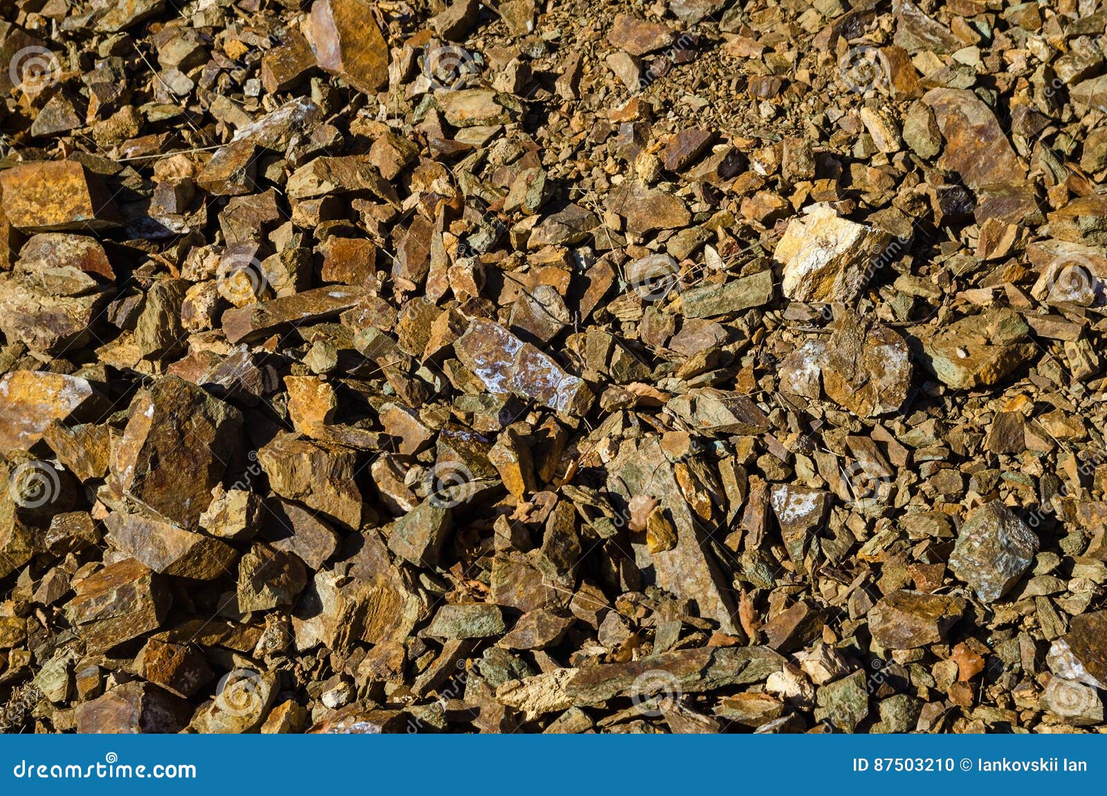 Basalt Rocks with Iron Elements and Impurities Stock Photo - Image of ...