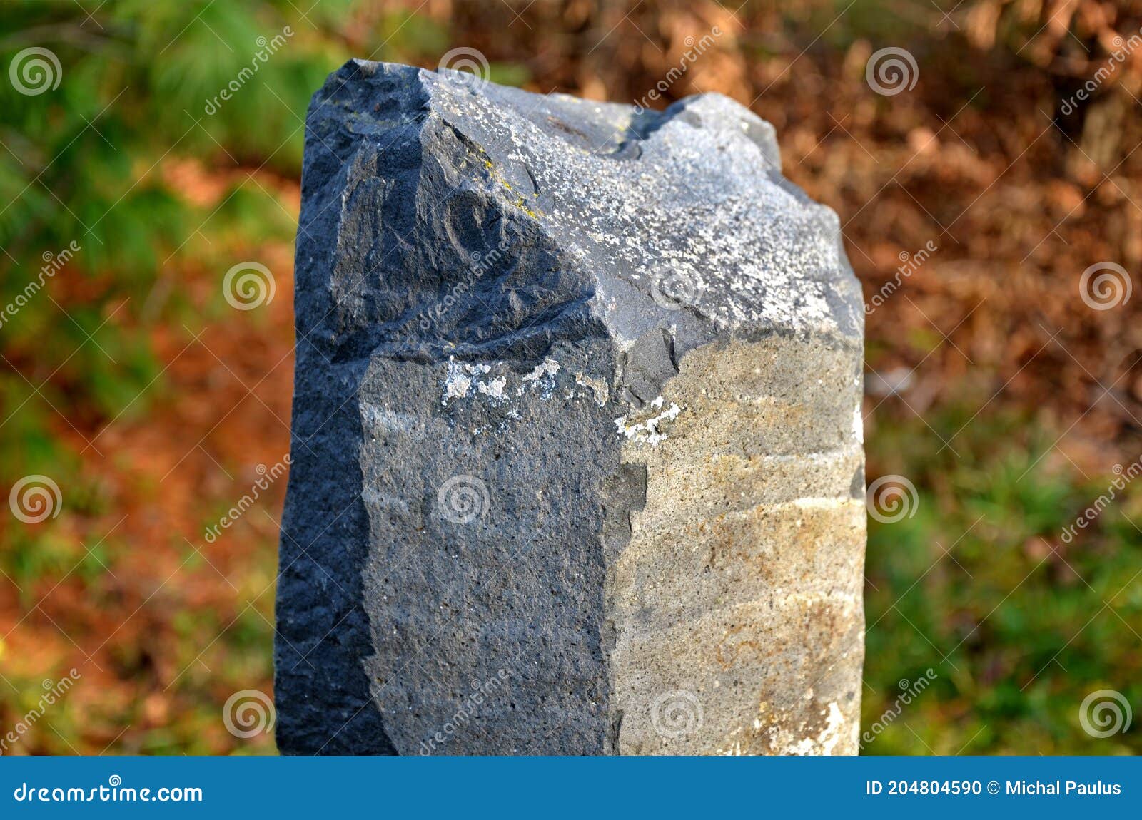 Basalt in the Shape of Columns Which are Formed by Gradual Cooling of ...
