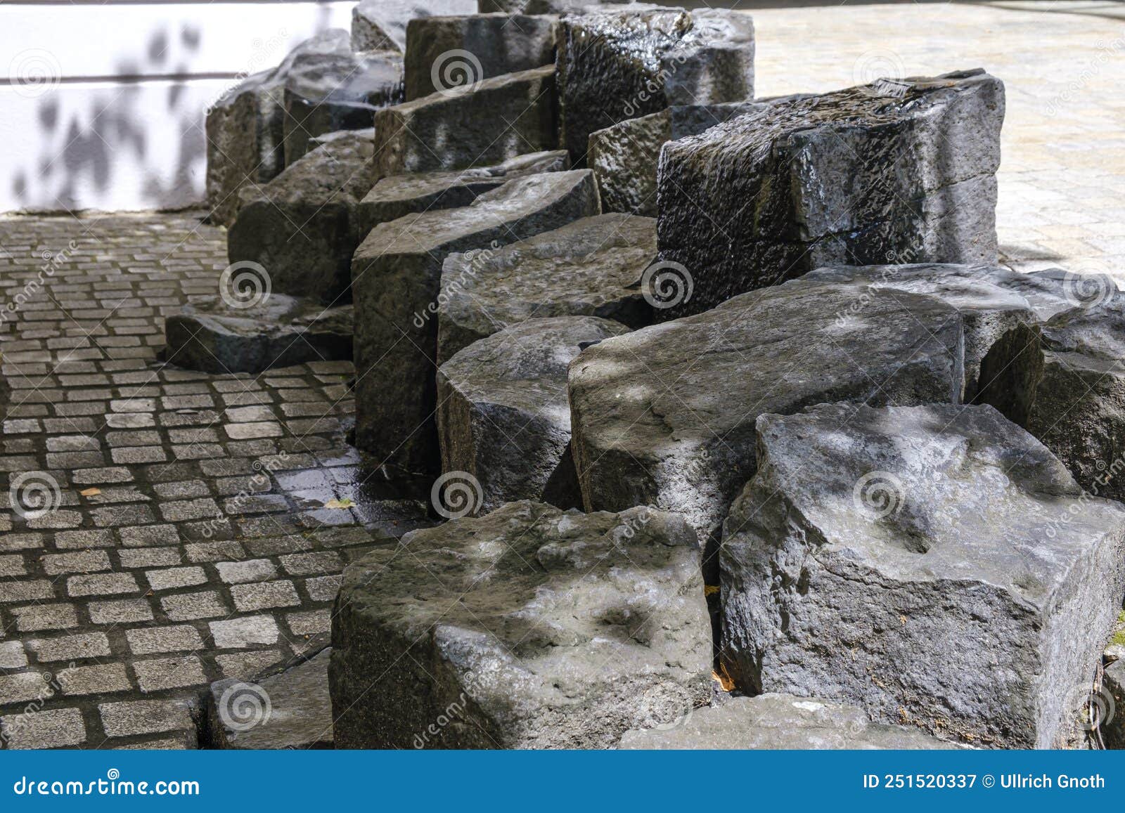 Basalt Structures Background Stock Image | CartoonDealer.com #251520337