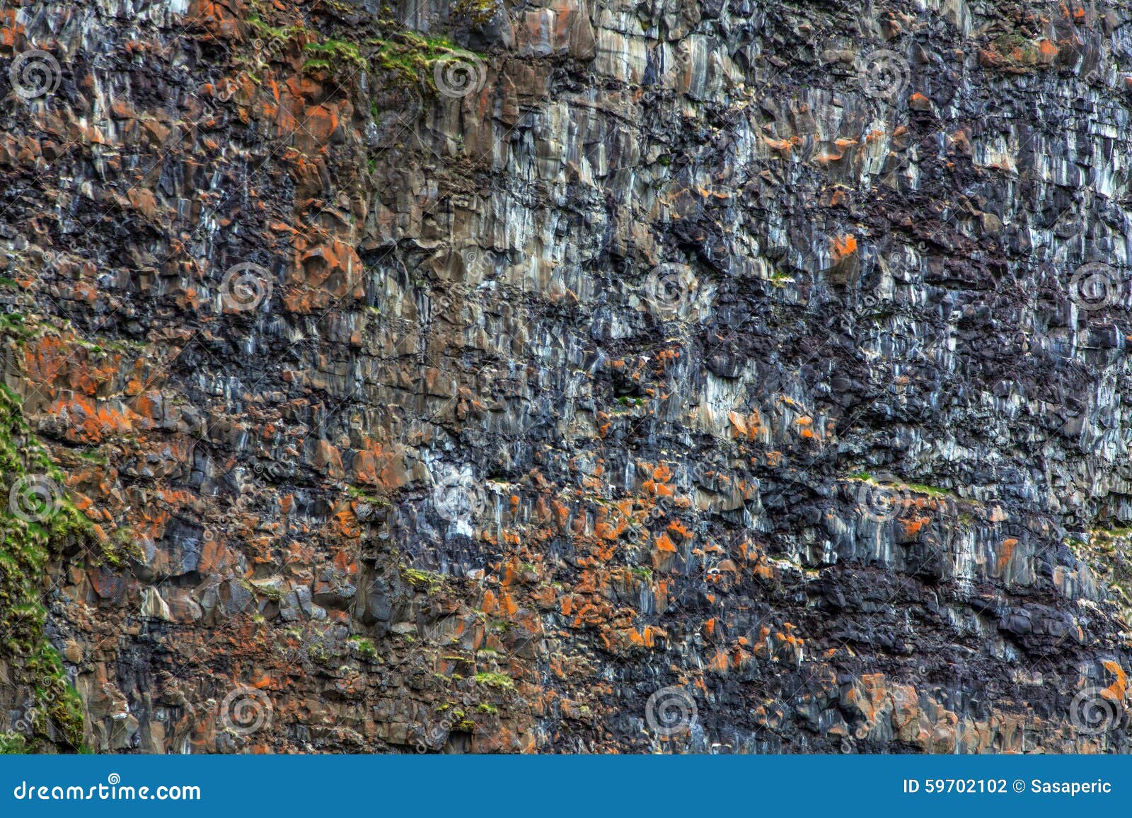 Basalt, volcanic rocks stock photo. Image of column, roots - 59702102