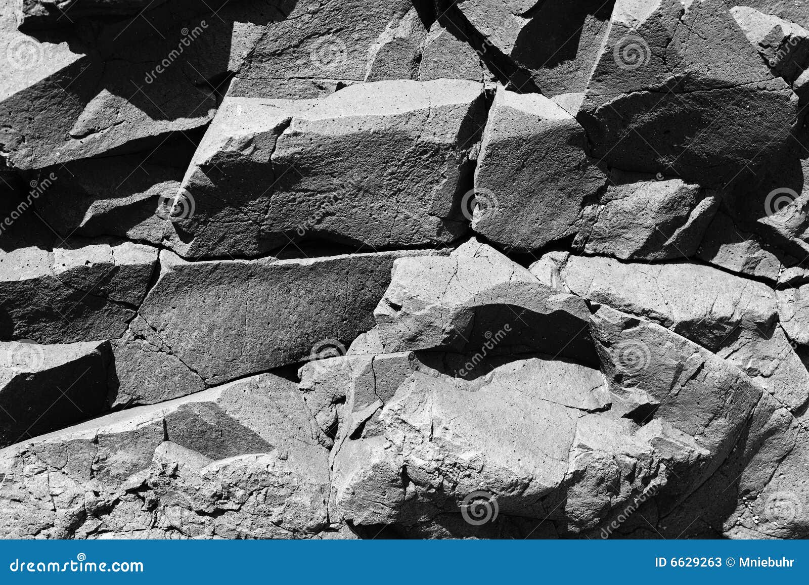 Basaltic igneous rock stock image. Image of weathering - 6629263