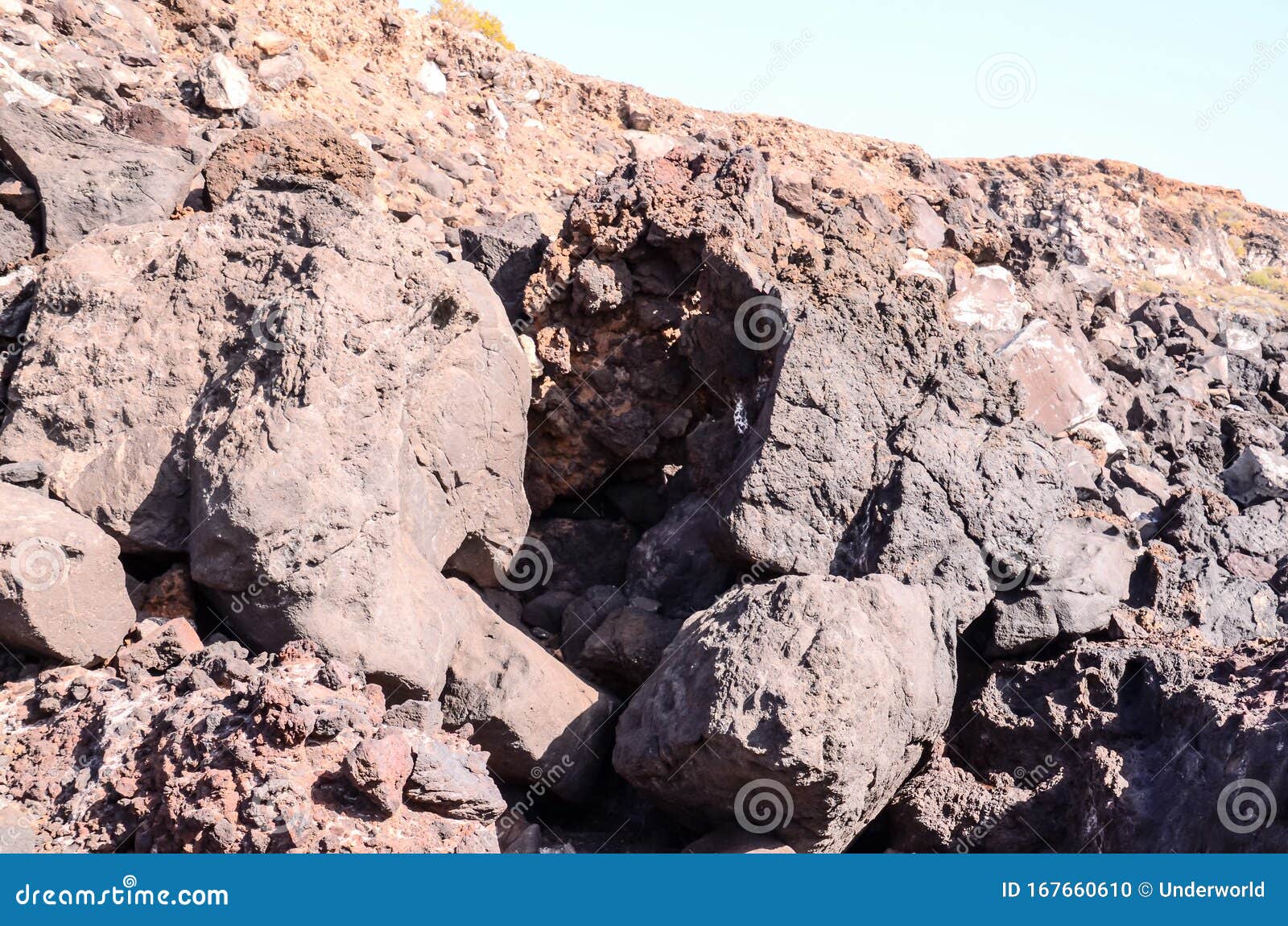 Basaltic Lava Formation Royalty-Free Stock Photo | CartoonDealer.com ...