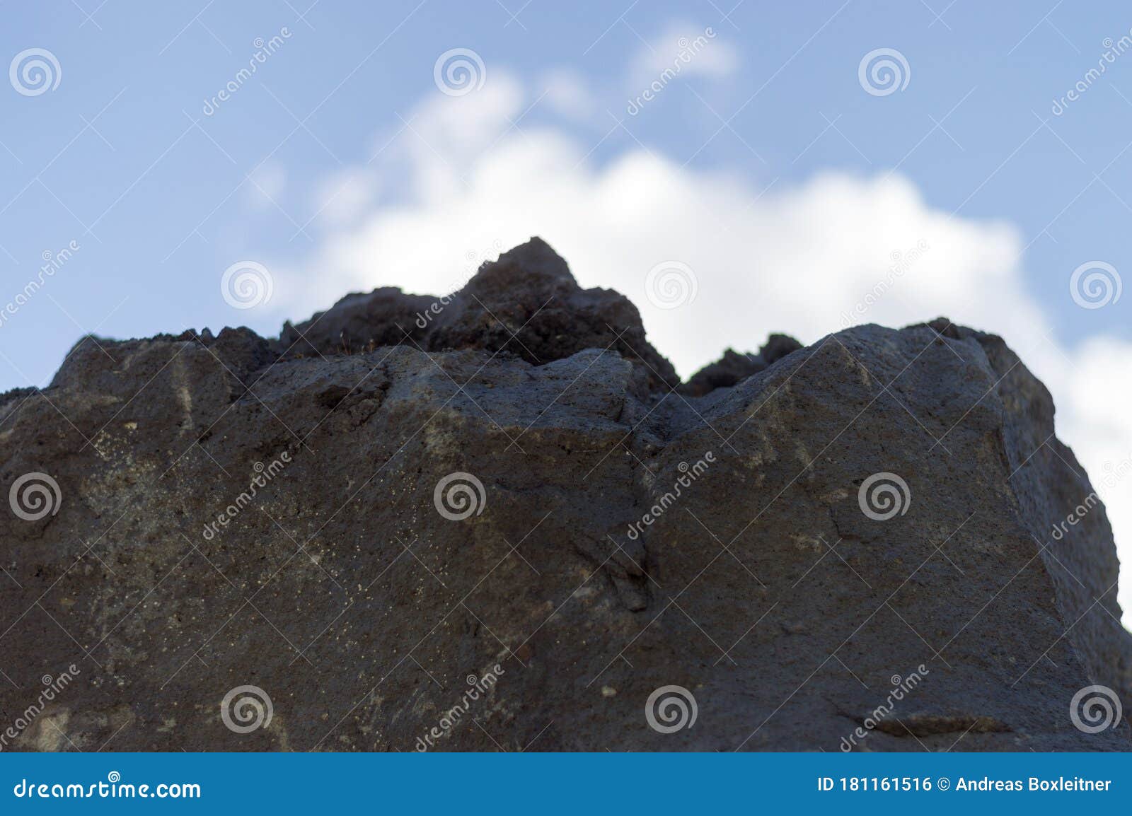 Basaltic Rock from Volkano Eruption Stock Photo - Image of heavy, hard ...