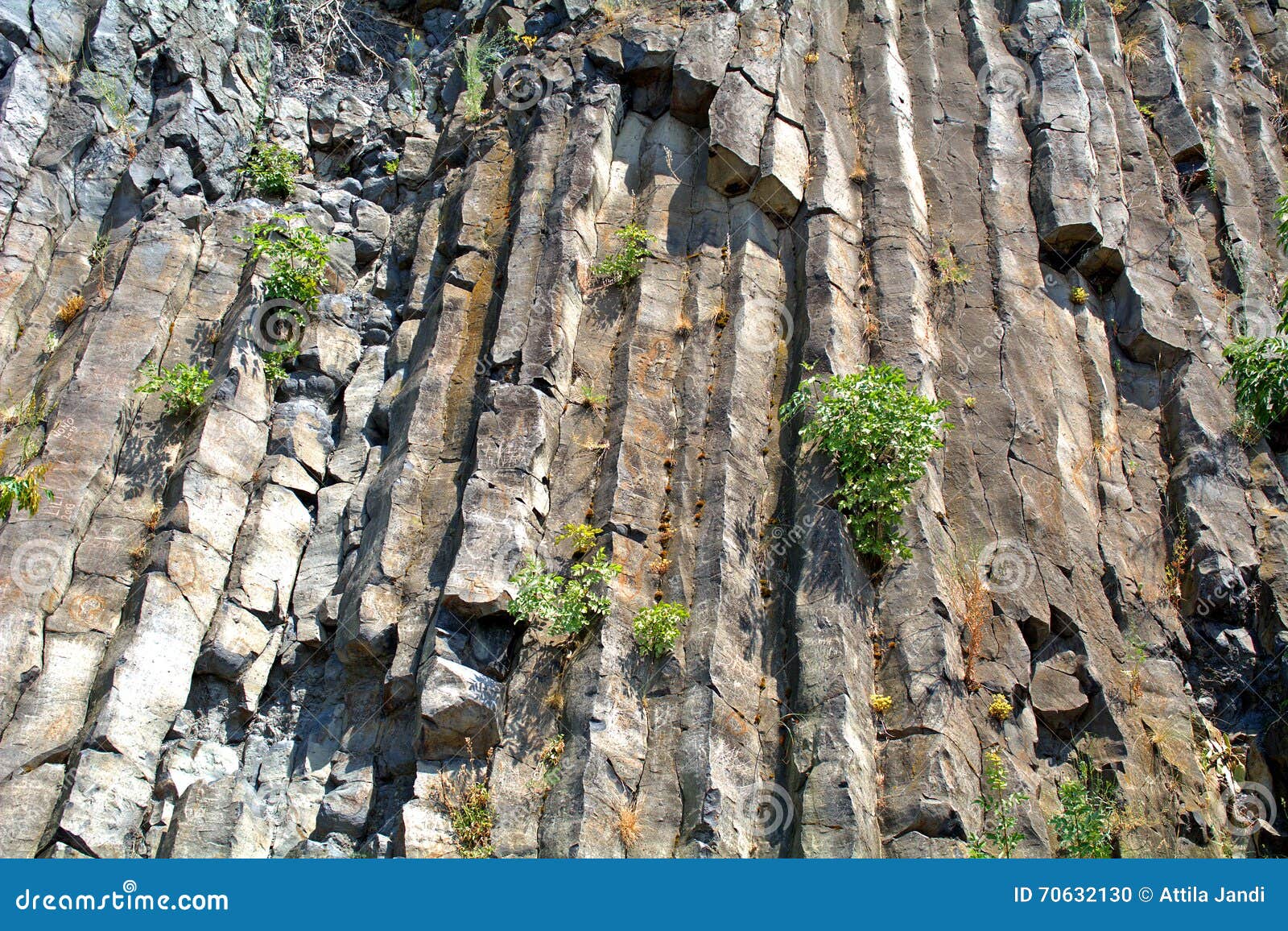 Basalto Columnar, Hegyesko, Hungria Foto de Stock - Imagem de europeu ...